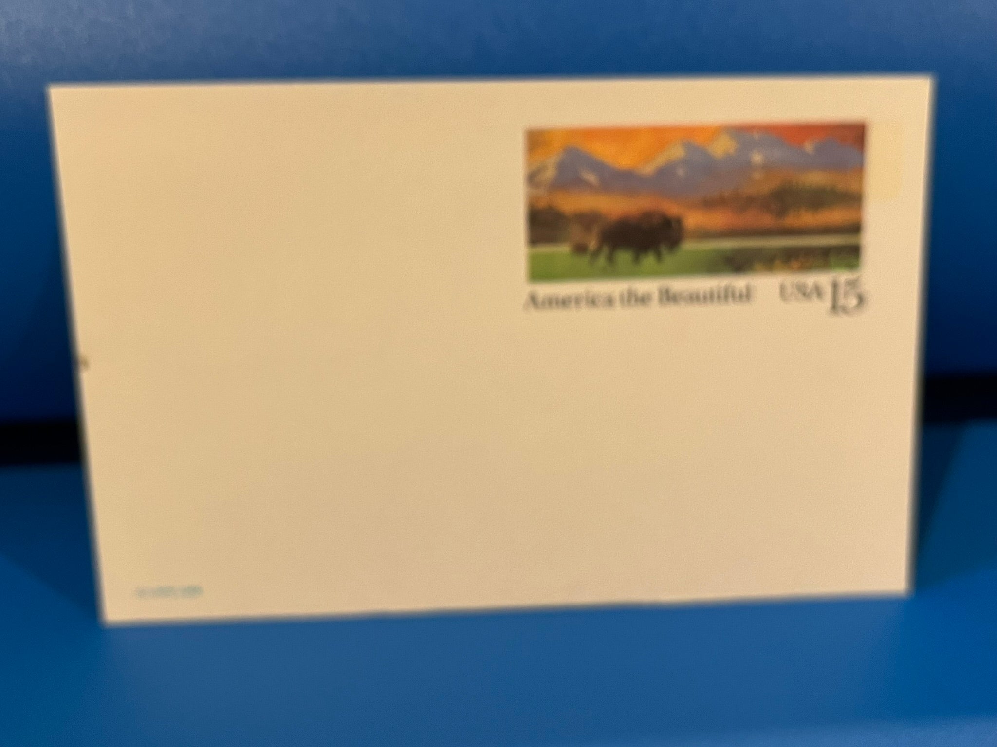 America the Beautiful Post Card. 15c – History Bound