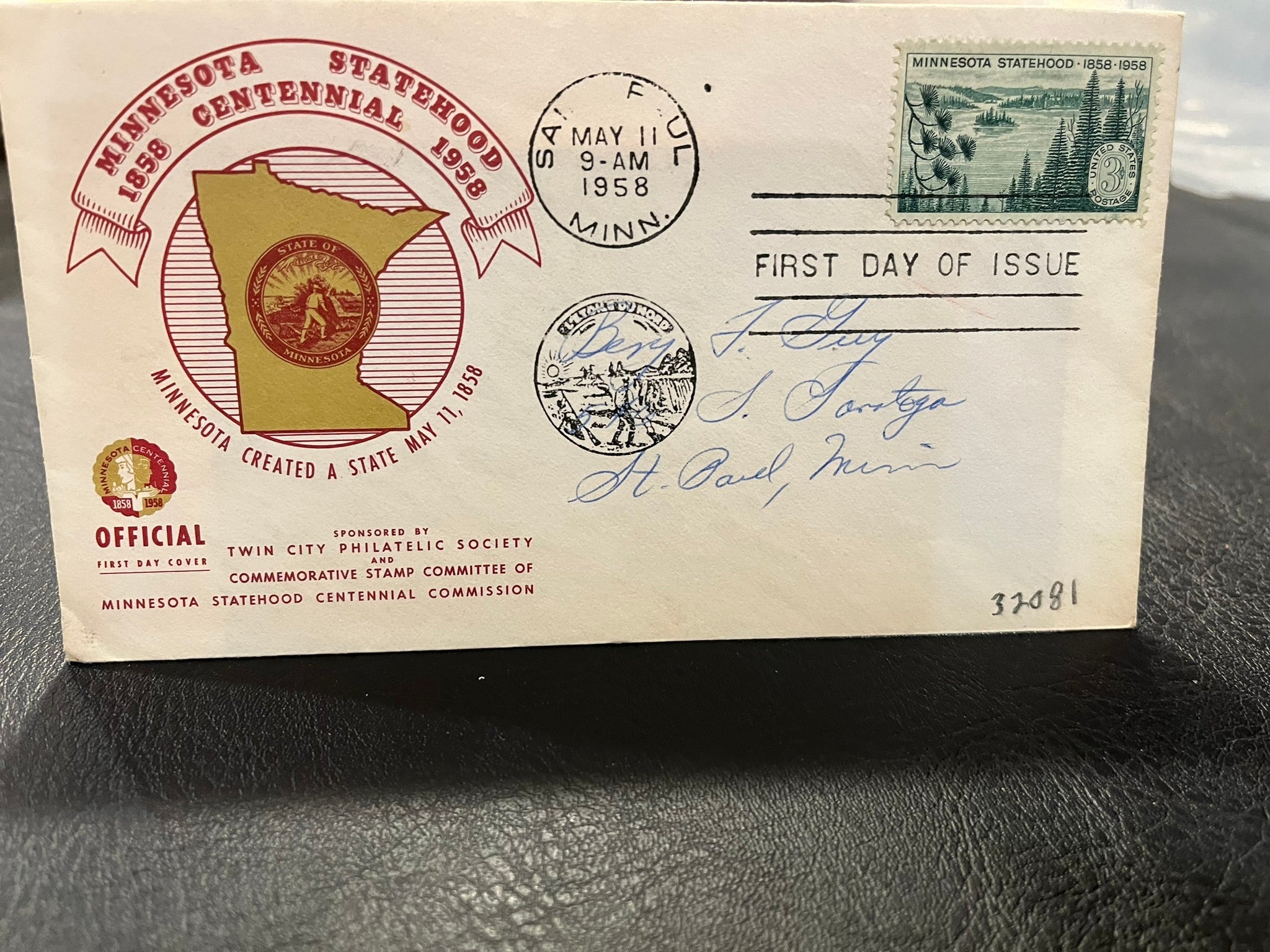 Minnesota Statehood Centennial - state and seal – History Bound