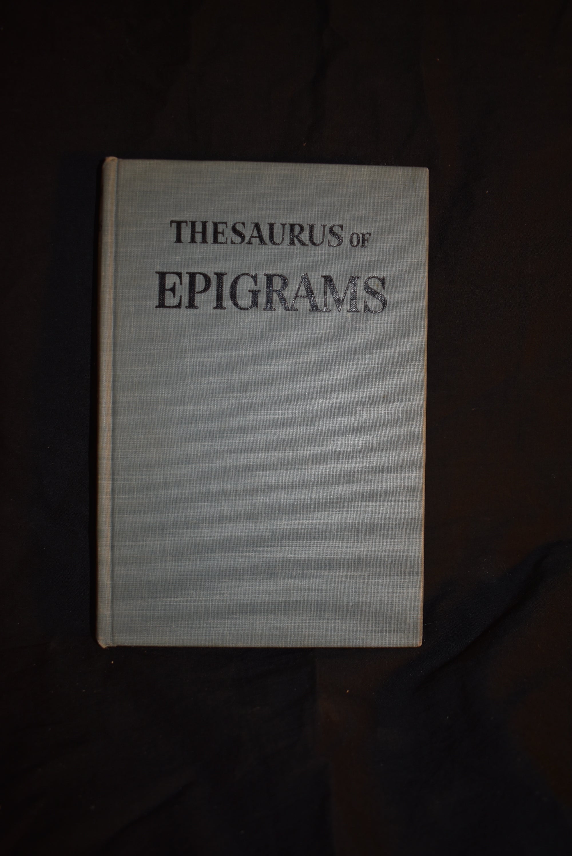 Thesaurus of Epigrams – History Bound
