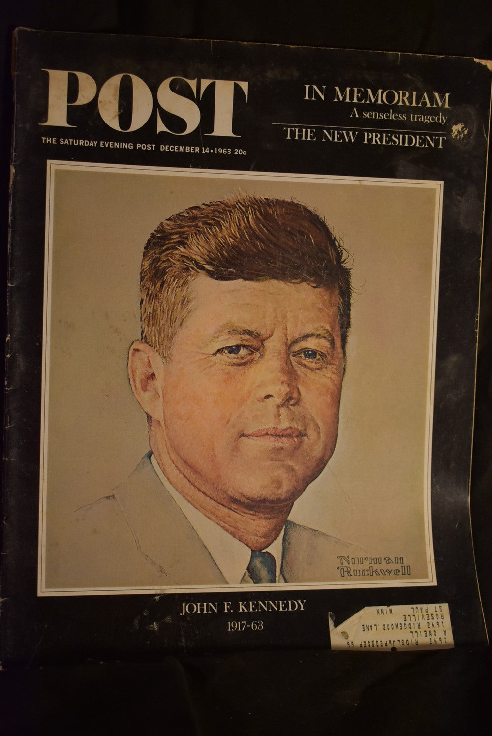 Post Magazine - December 14, 1963 – History Bound