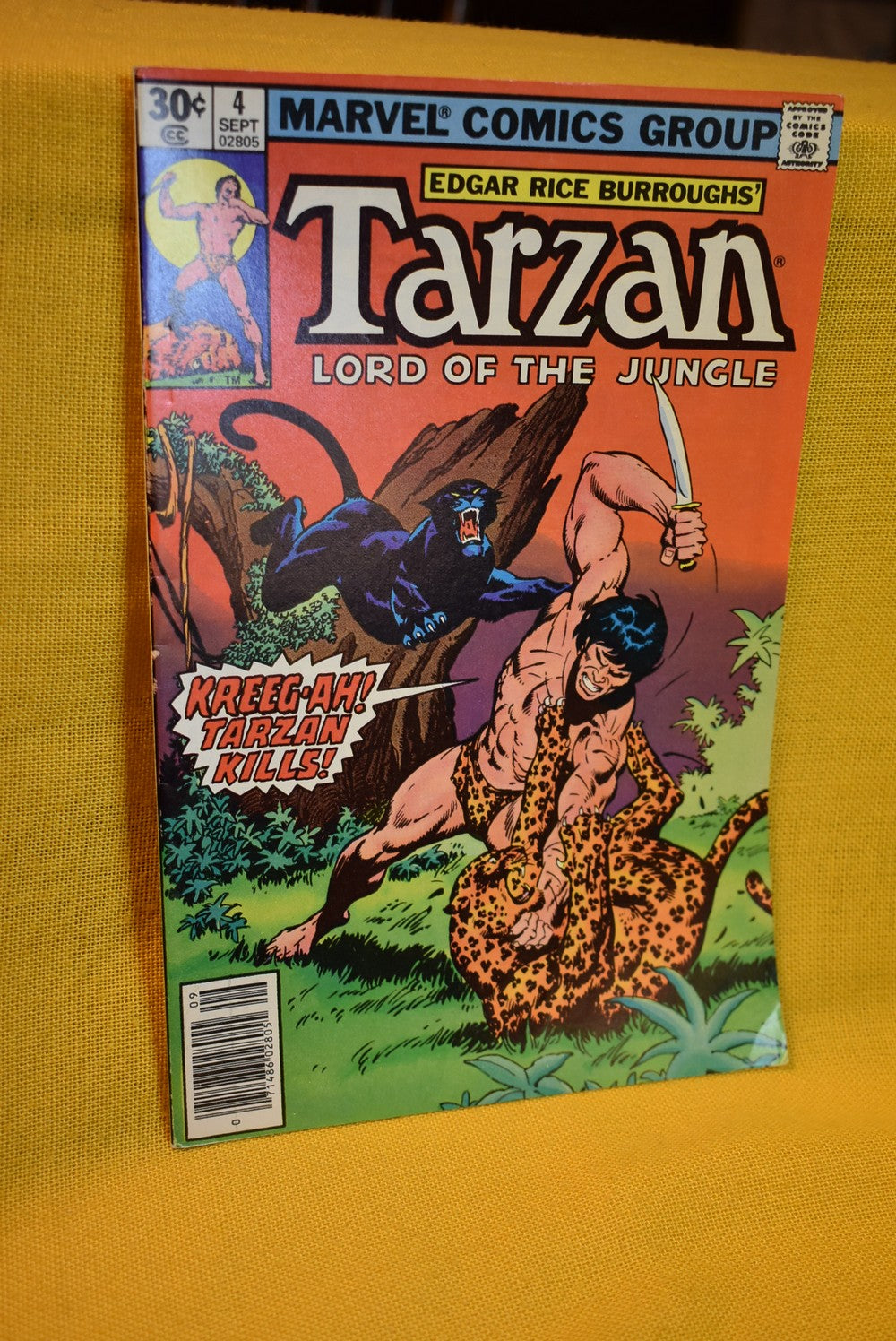 Tarzan Lord of the jungle #4 Sept/.1977 – History Bound