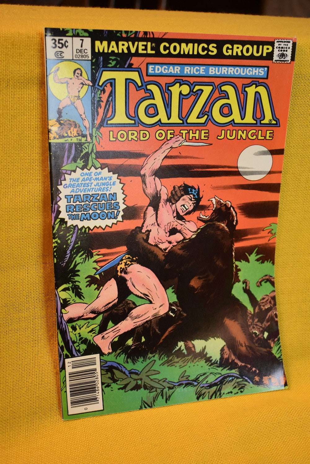 Tarzan Lord of the Jungle. #7 Dec. 1977 – History Bound