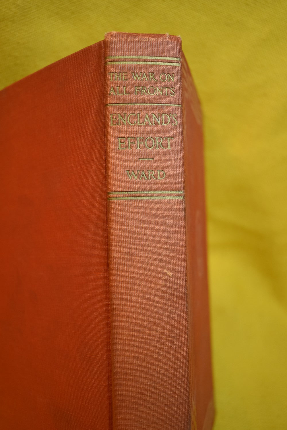 England's Effort : Letters to an American Friend – History Bound