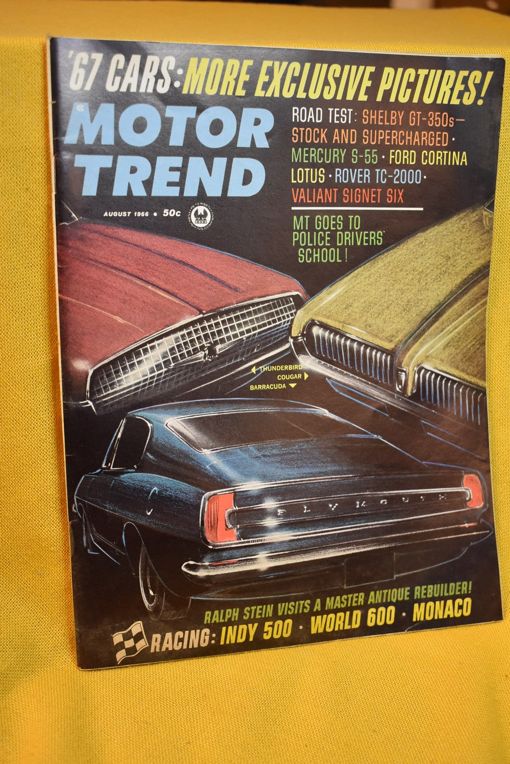 Motor Trend August 1966 – History Bound