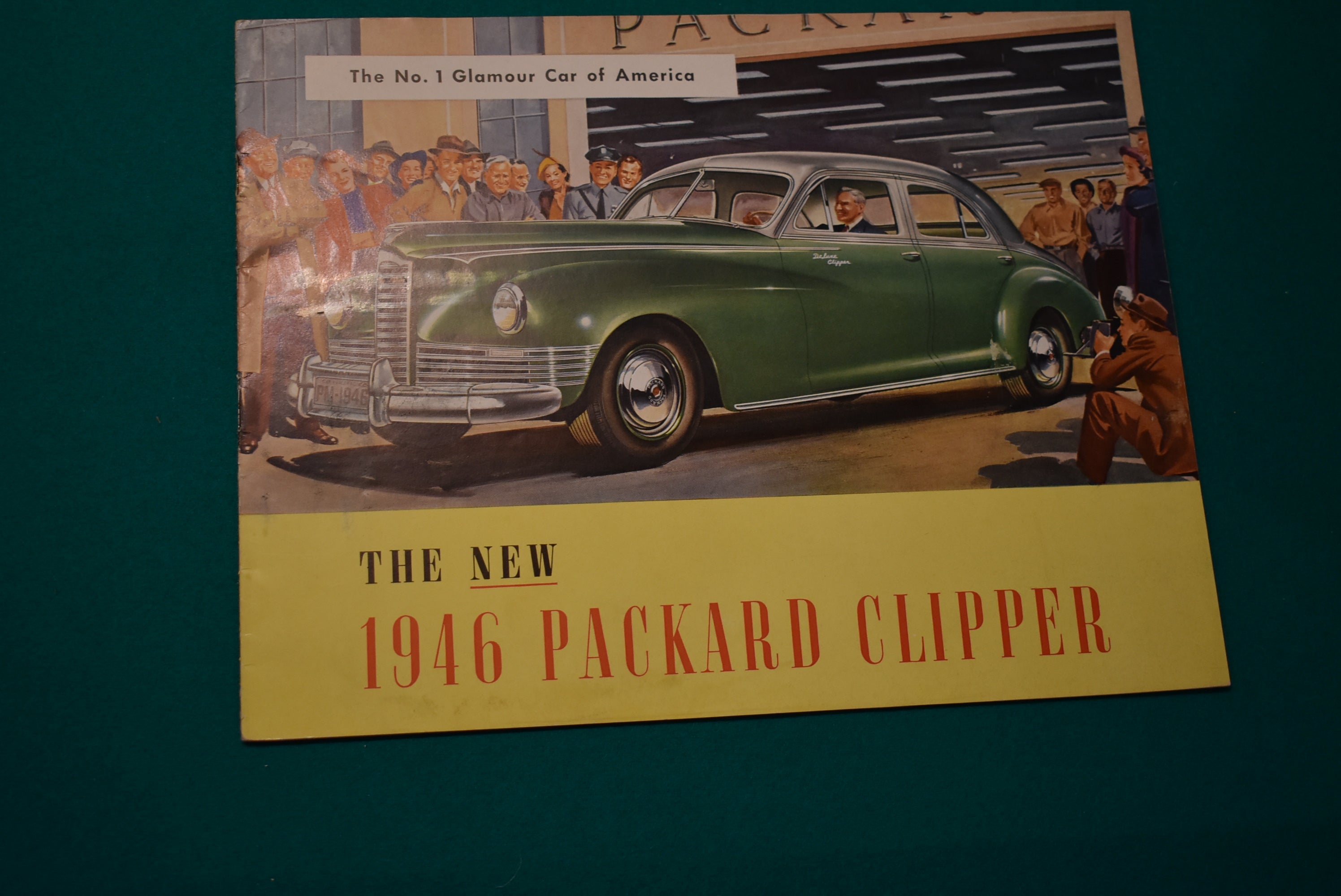 The New 1946 Packard Clipper - The No. 1 Glamour Car of America ...