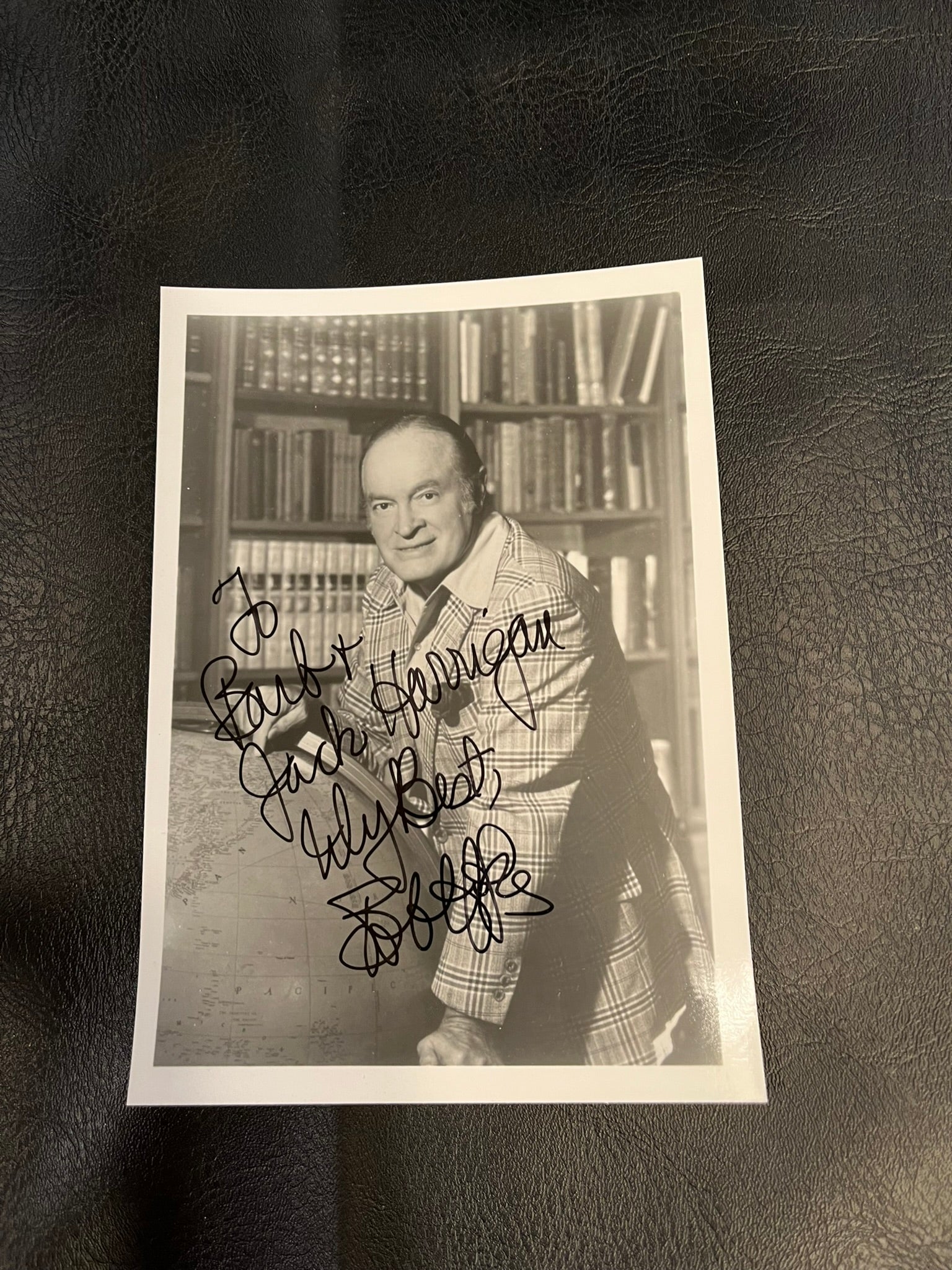 Bob Hope autograph – History Bound