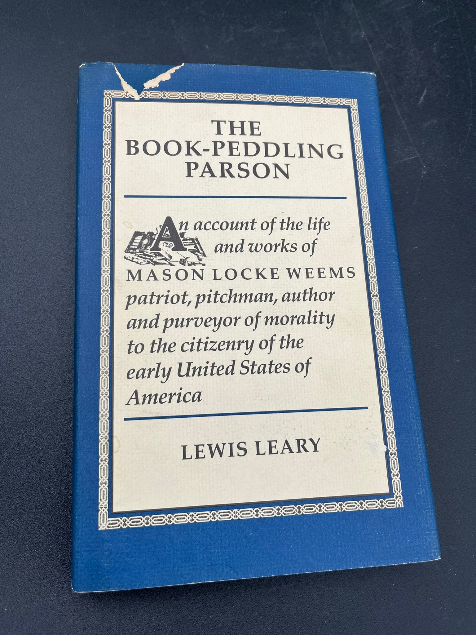 The Book Peddling Parson – History Bound