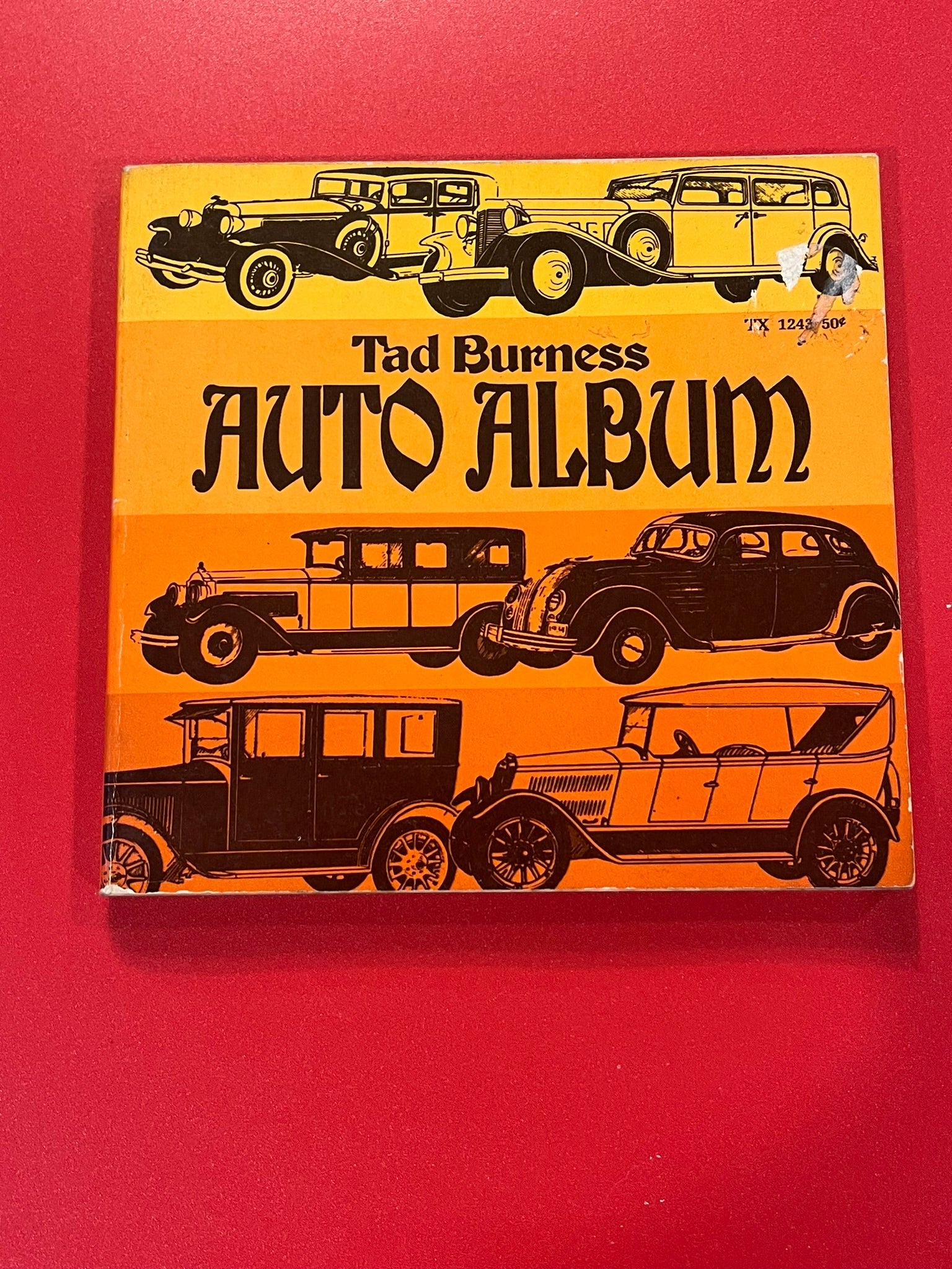 Tad Burness Auto Album – History Bound