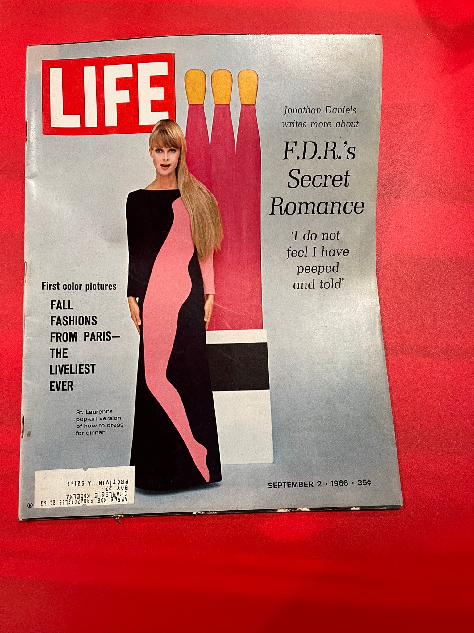 Life Magazine. September 2, 1966 – History Bound
