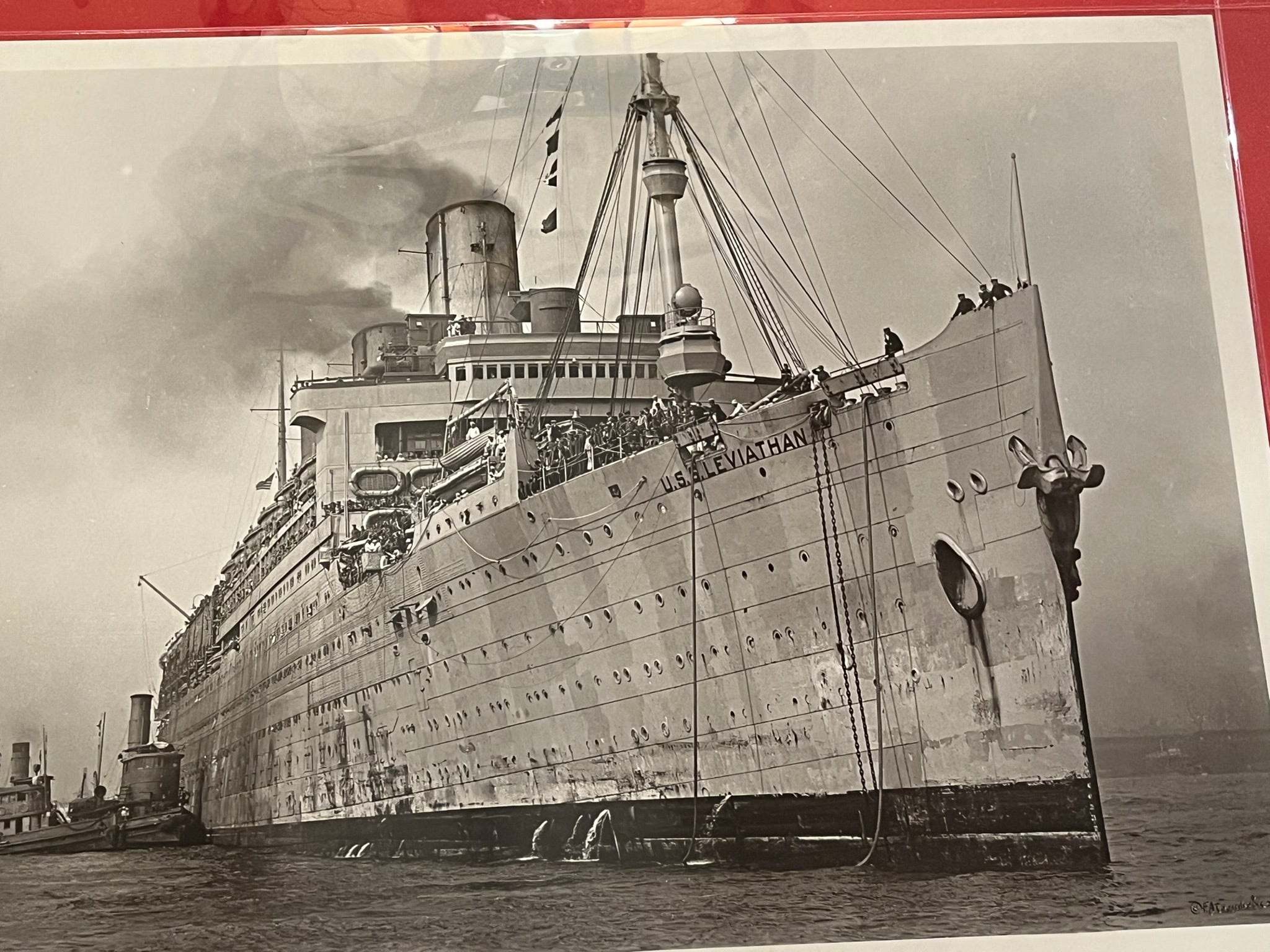 US. Troop Ship Leviathan – History Bound