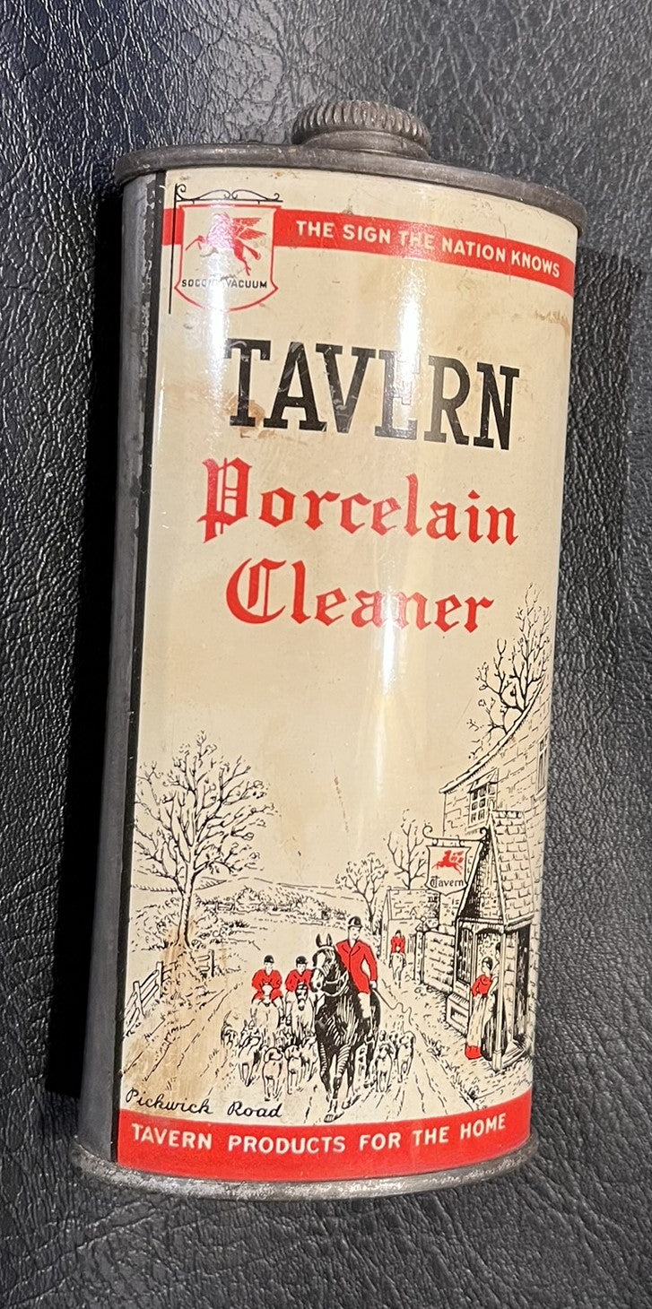 Socony Oil Company tavern cleaner – History Bound