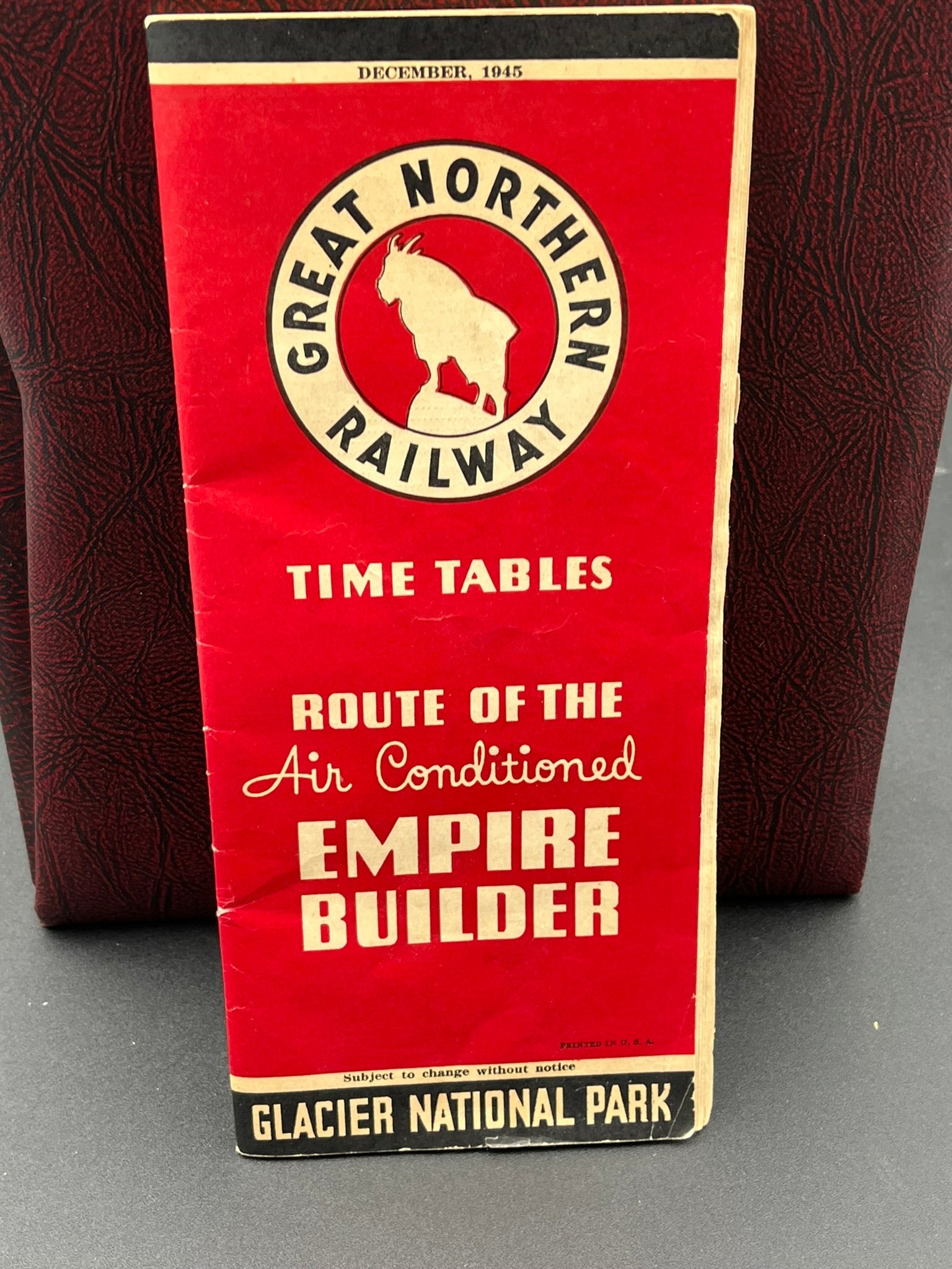 Great Northern Railway 1945 Time Tables – History Bound