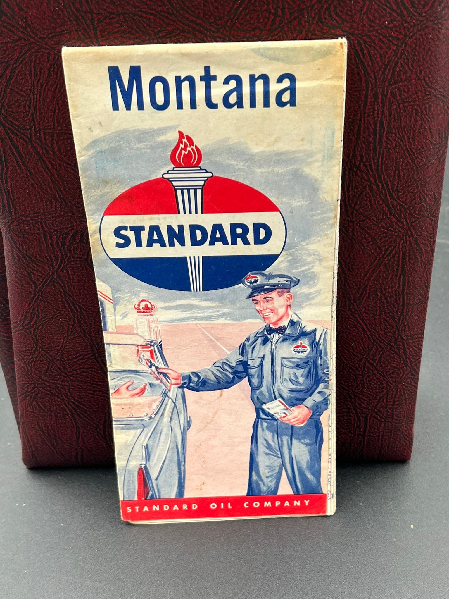 Standard Oil Map of Montana – History Bound