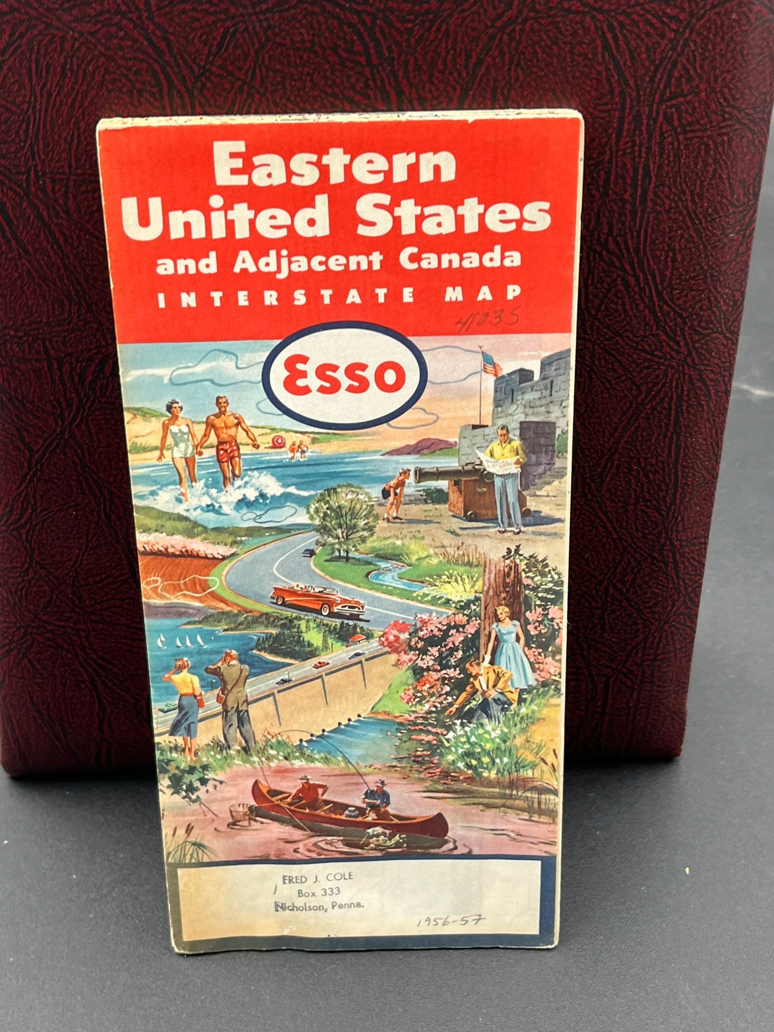 Esso Map of Eastern United States – History Bound