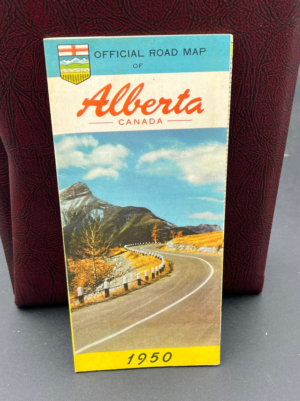 Official road map of Albert Canada – History Bound