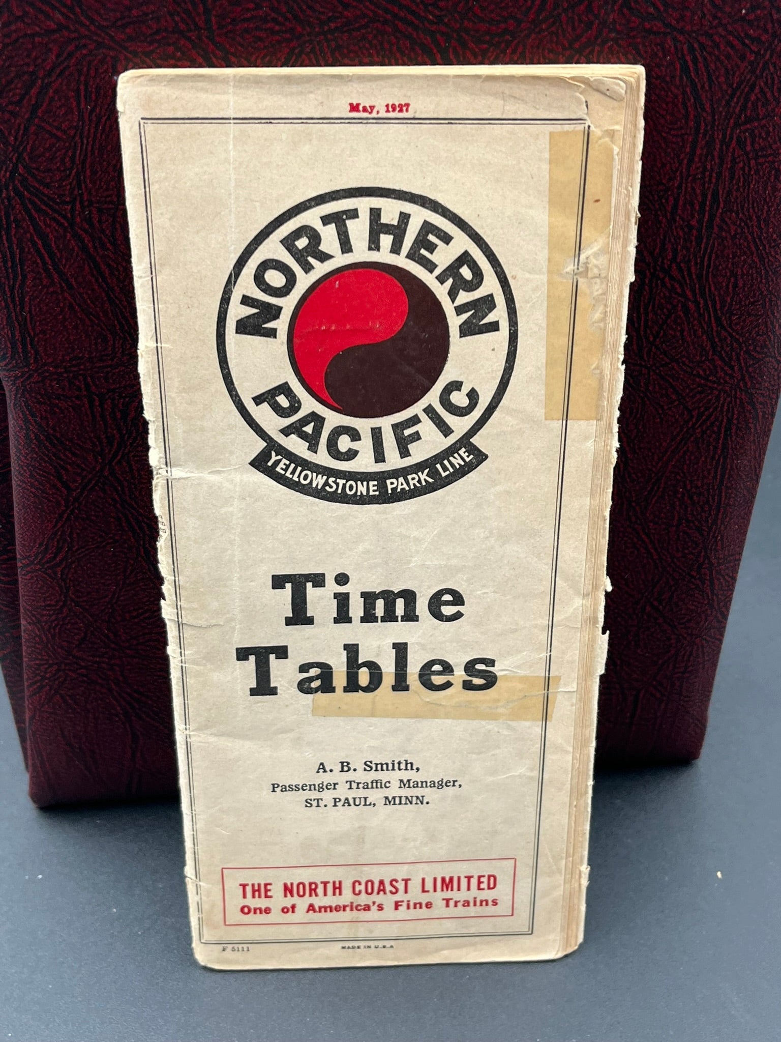 Northern pacific Time Tables 1927 – History Bound