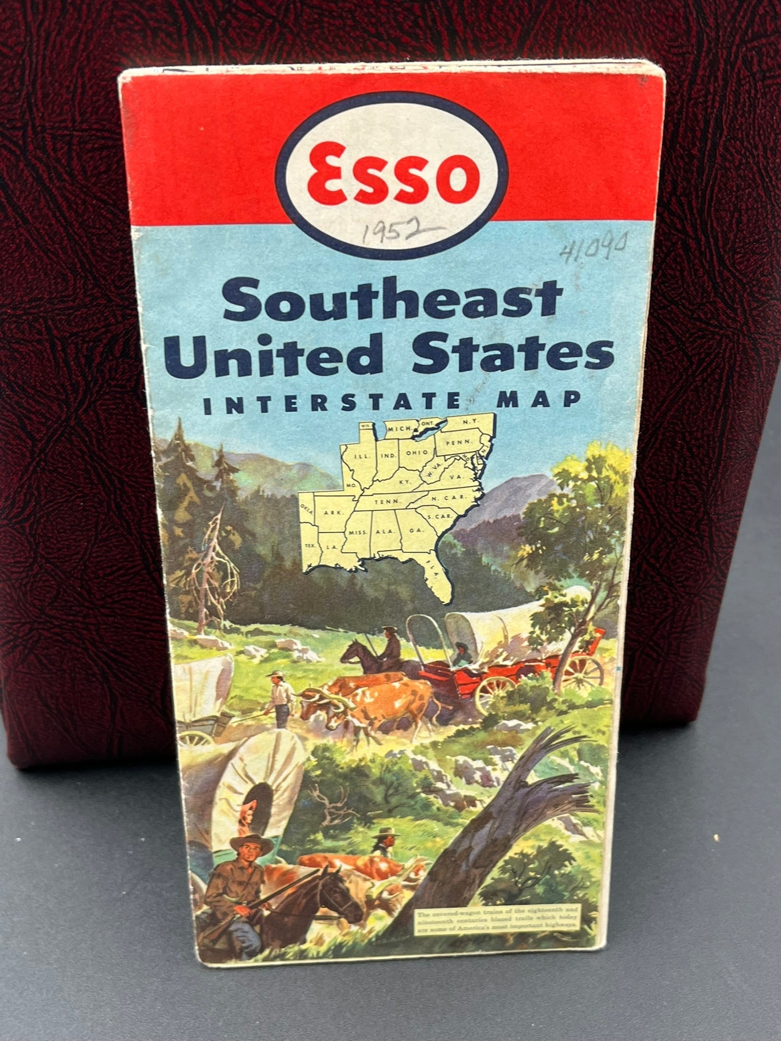 Esso map of Southeast United States – History Bound