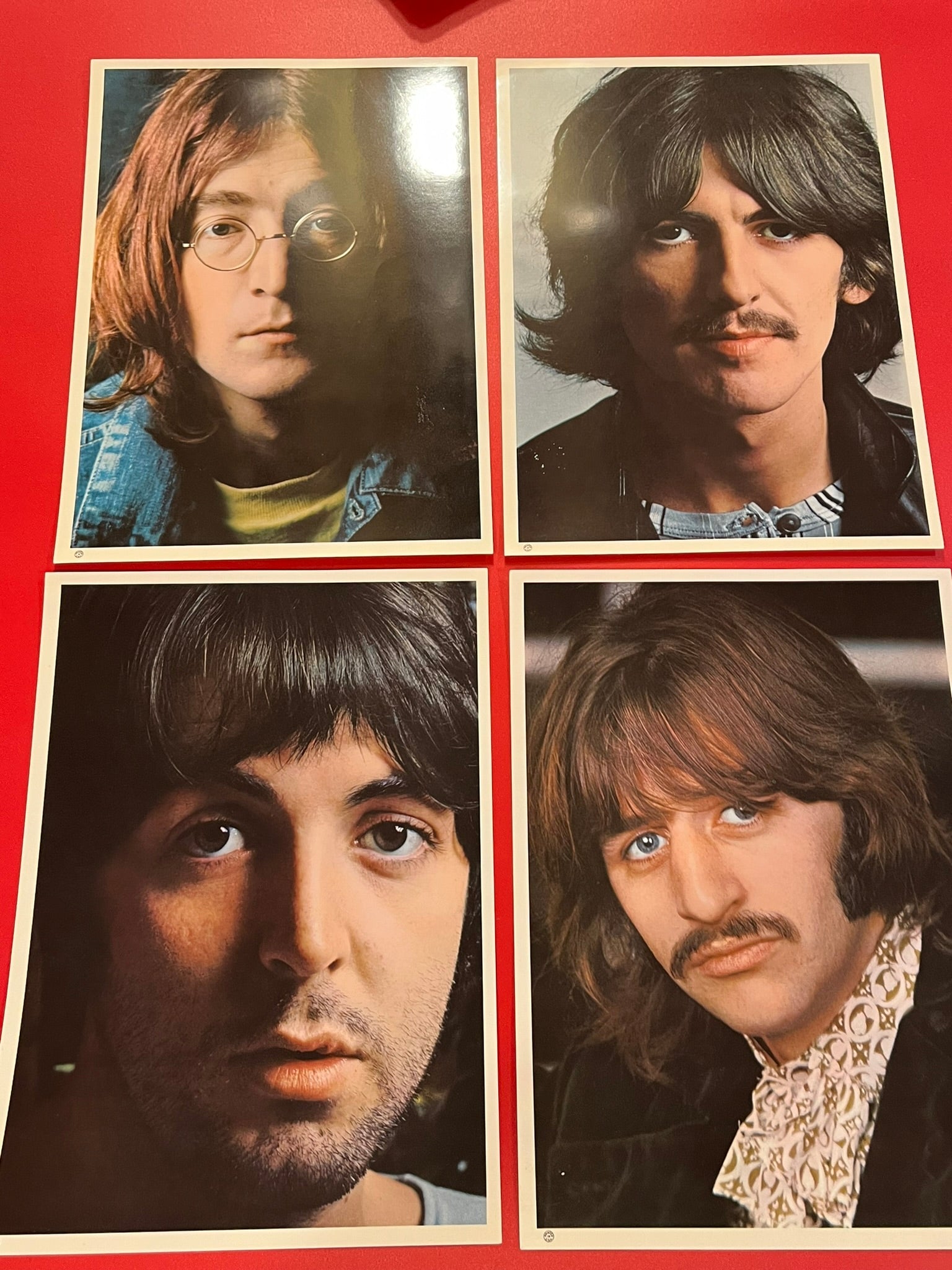 Original Beatles White Album individual color Photos – History Bound