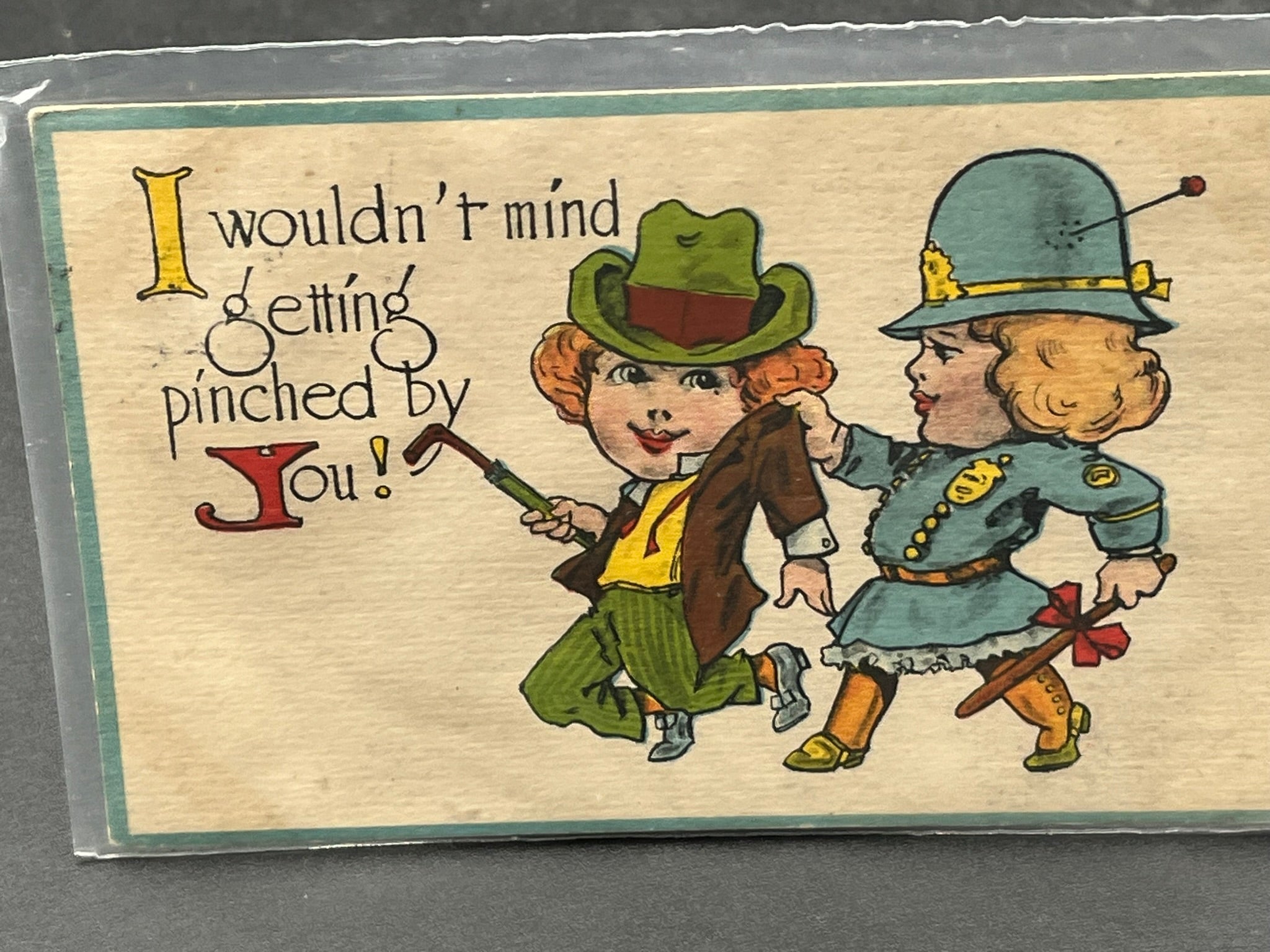I wouldn't mind getting pinched – History Bound