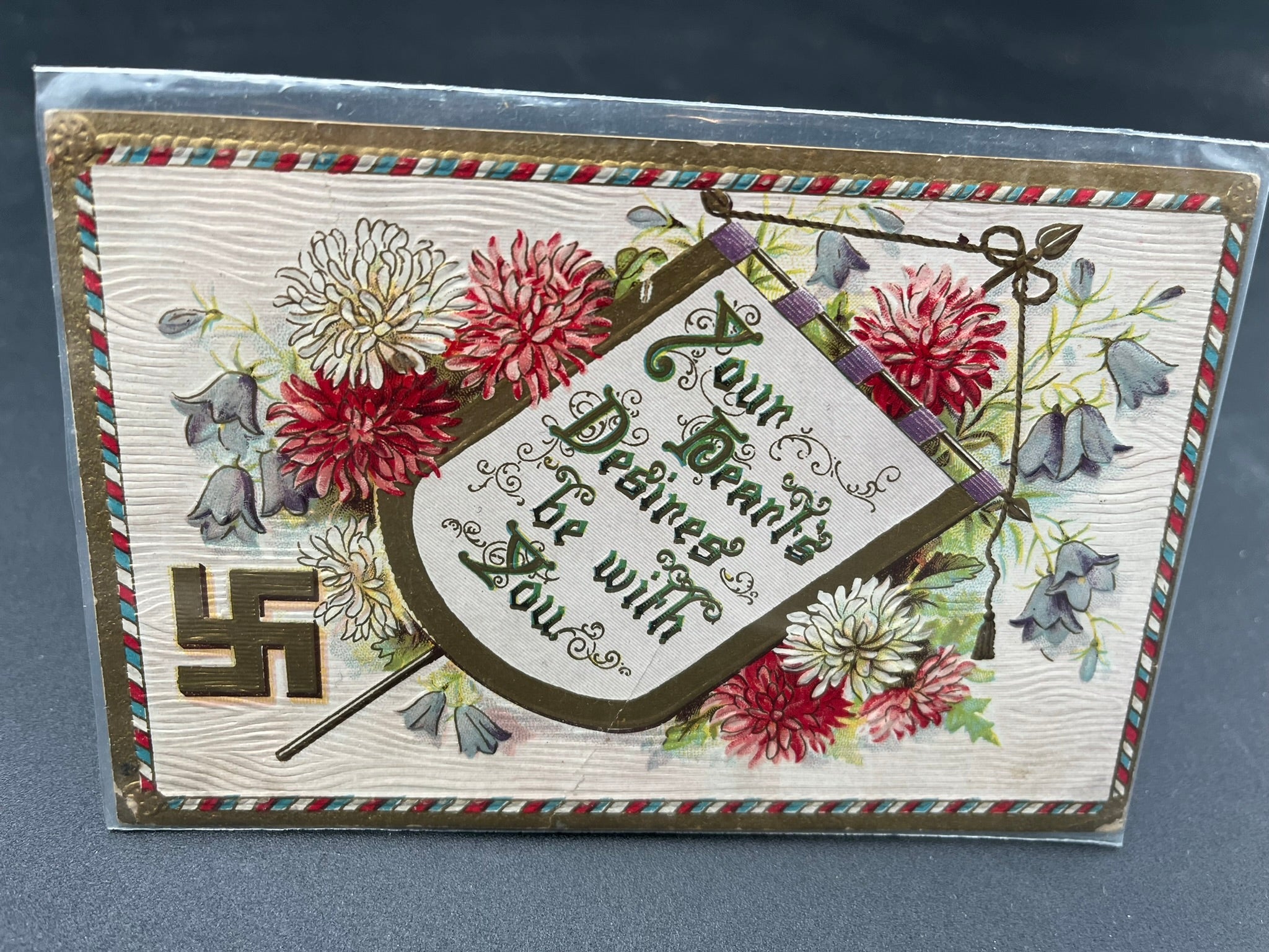 Your Hearts Desire Swastika Card – History Bound