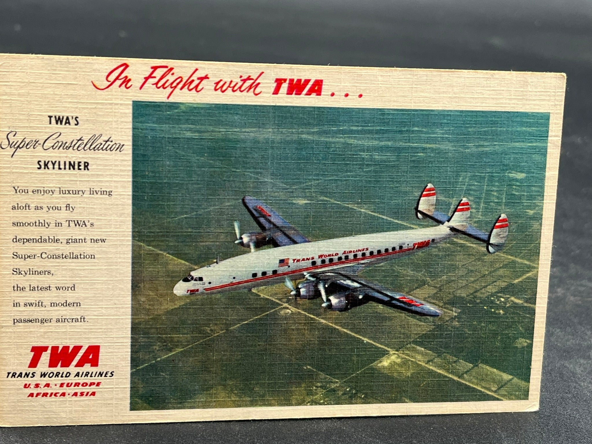 TWA Super Constellation – History Bound