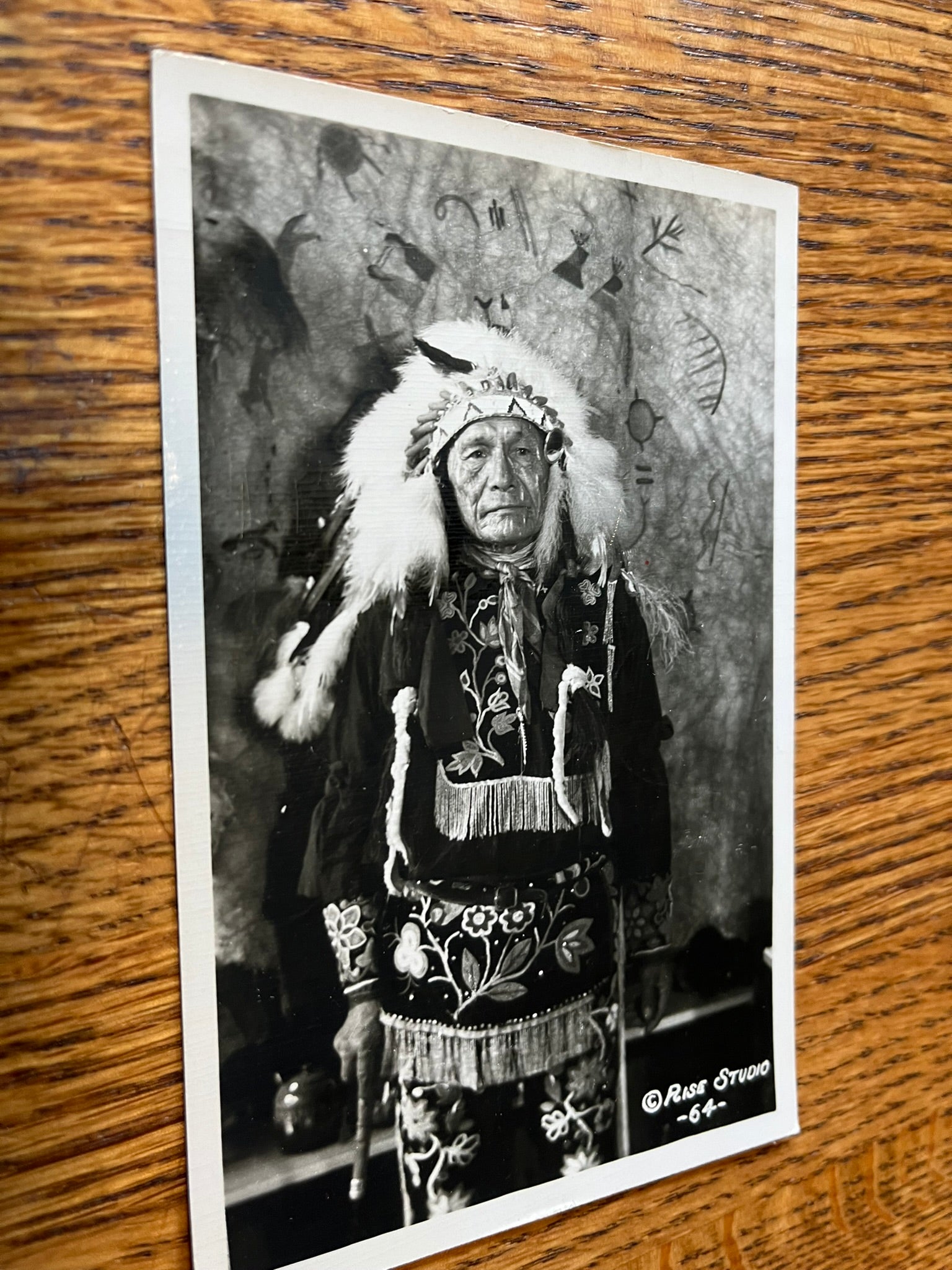 Indian Chief. Standing. – History Bound