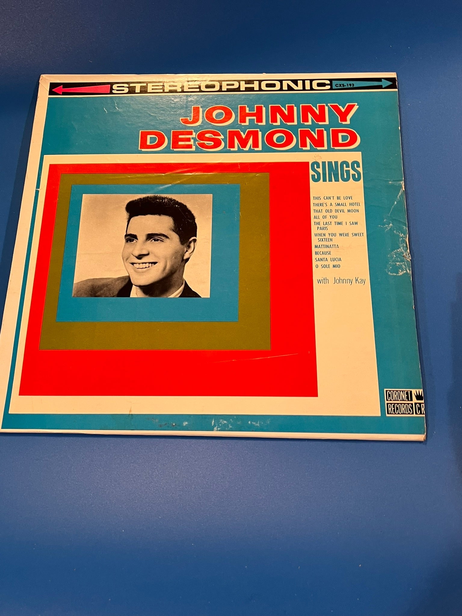 Johnny Desmond Sings – History Bound