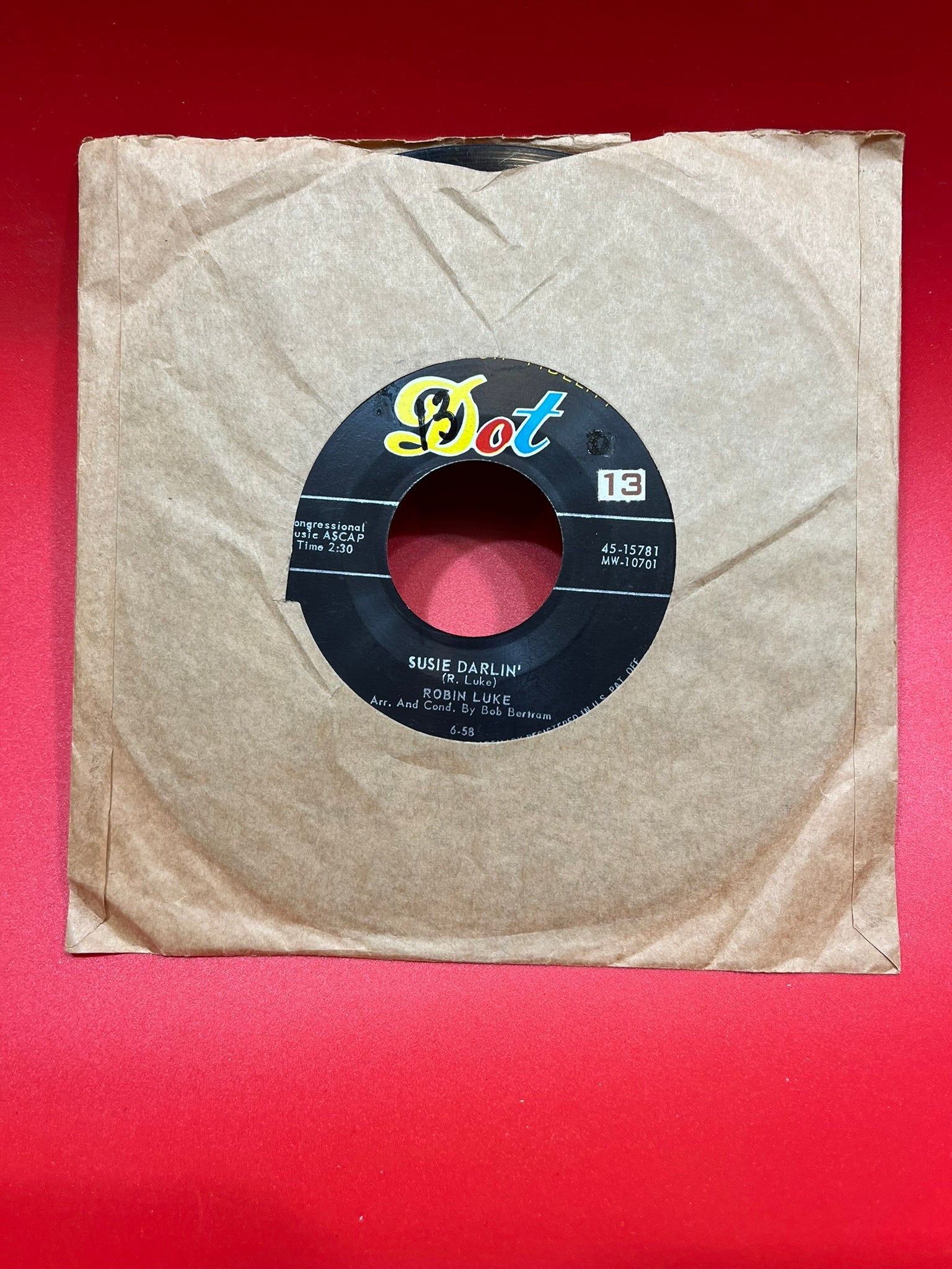 Susie Darlin' – History Bound