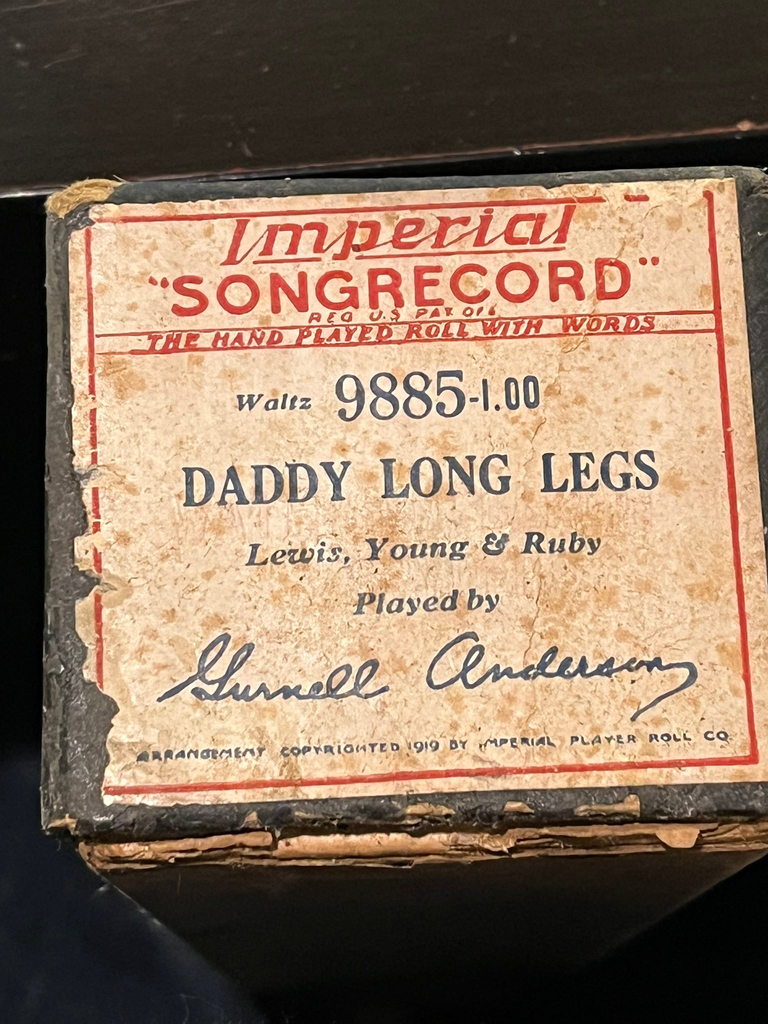 Daddy Long Legs – History Bound