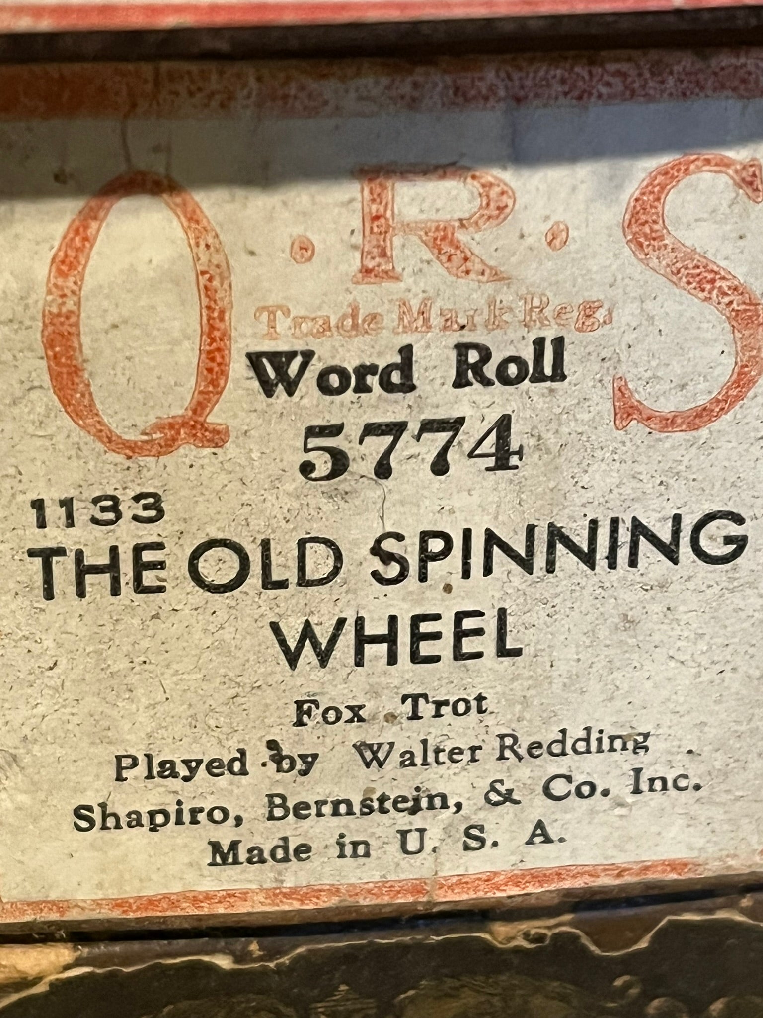 Old Spinning Wheel – History Bound