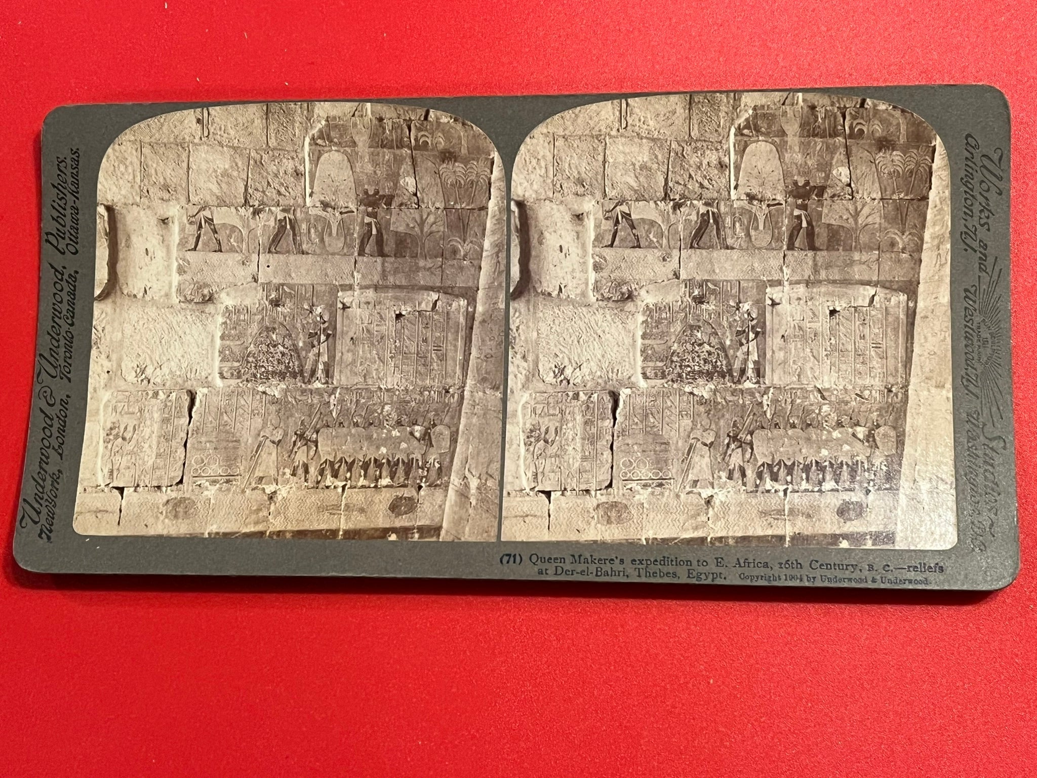 Der-el-Bahri - Thebes, Egypt. 1904 – History Bound