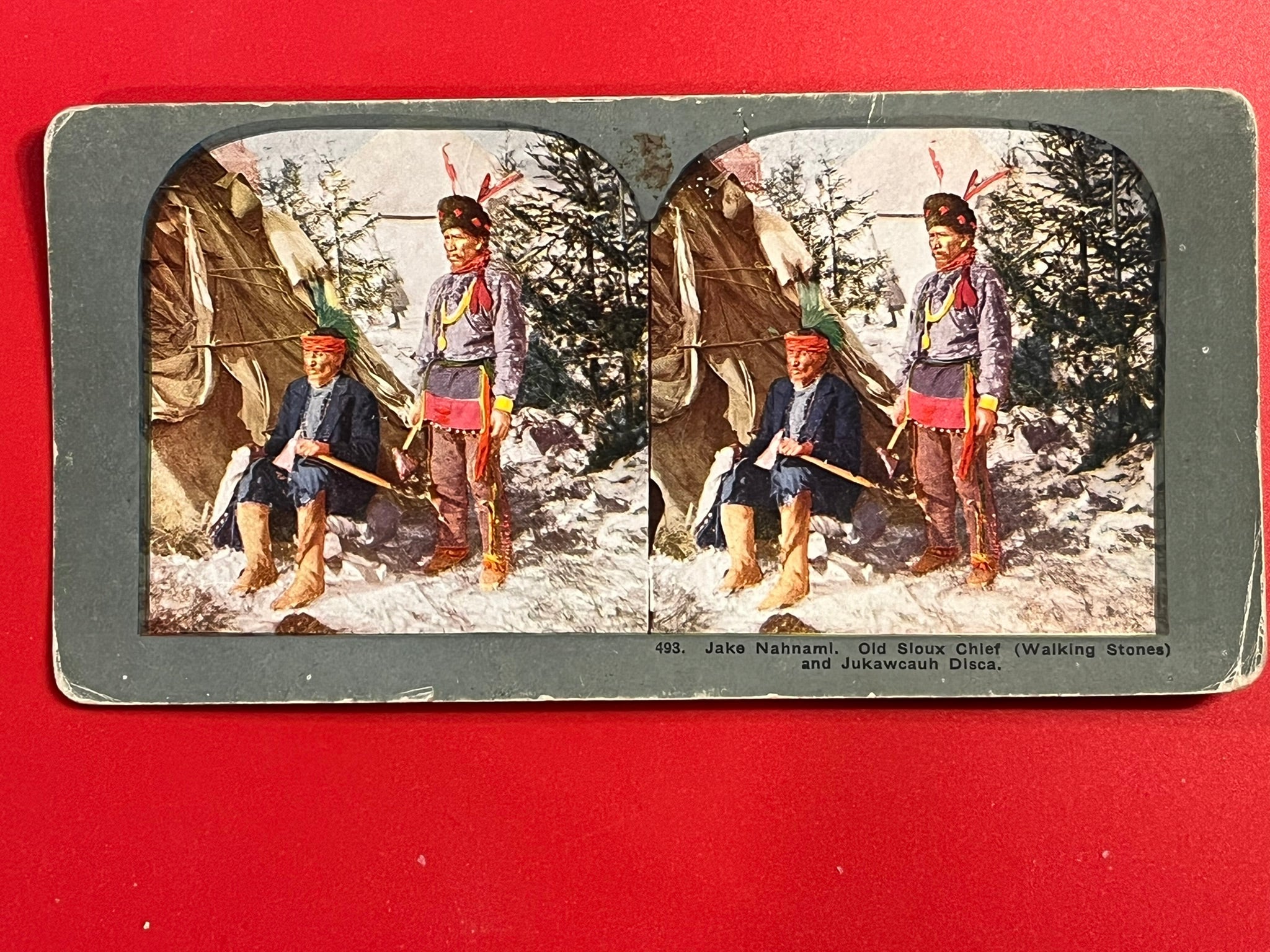 Walking Stones -Old Sioux Chief - 1899 – History Bound