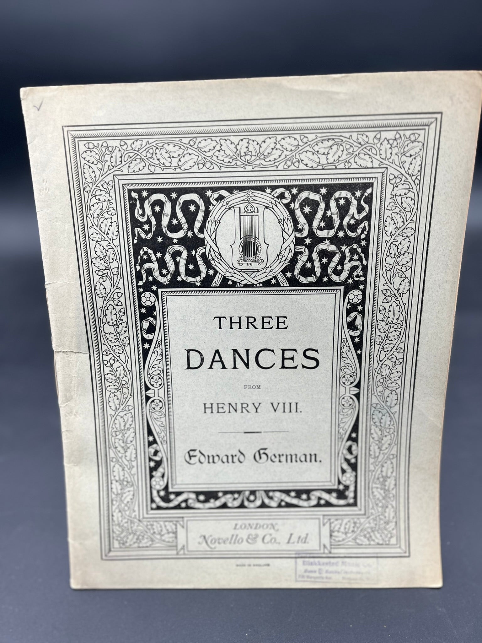 Three Dances from Henry VIII – History Bound