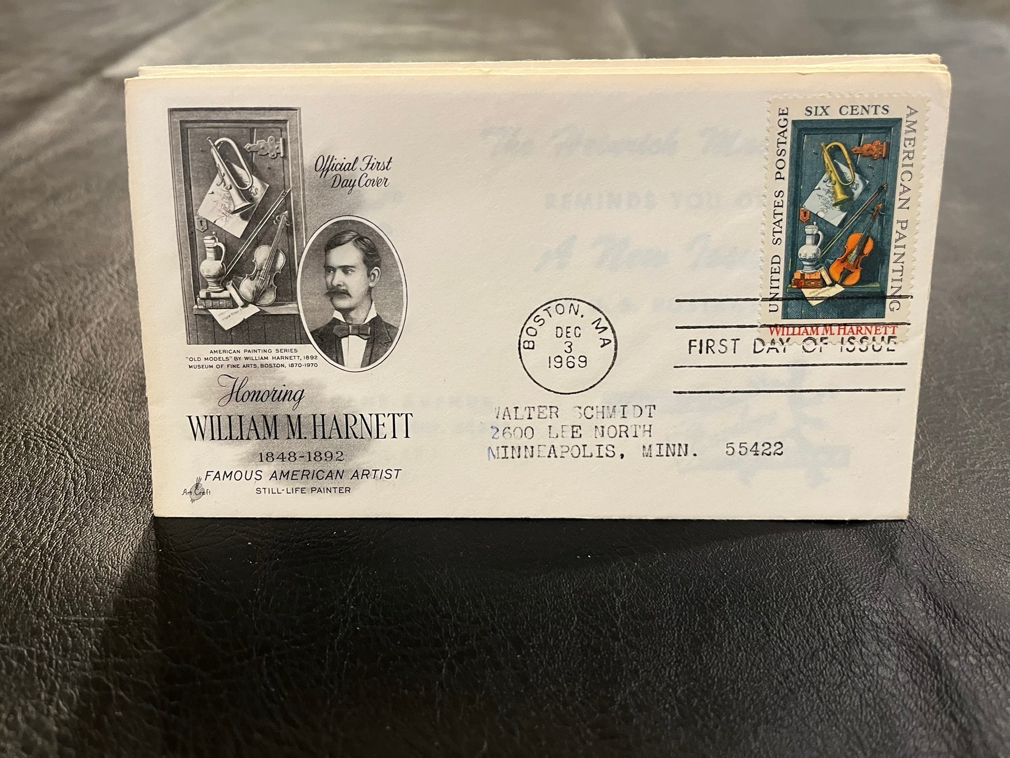 William Barnett - American Artist FDC – History Bound