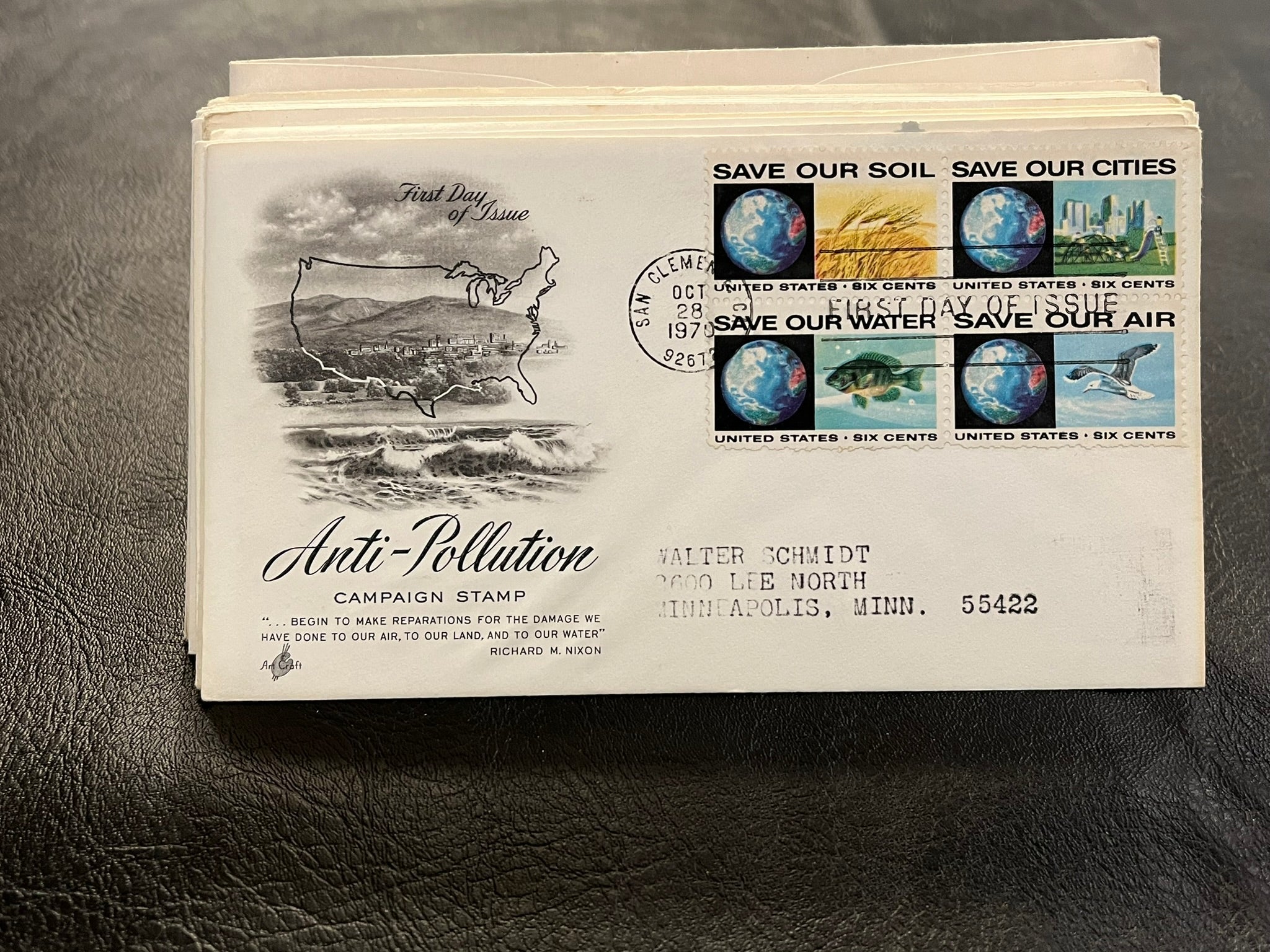 Anti Pollution Campaign FDC – History Bound