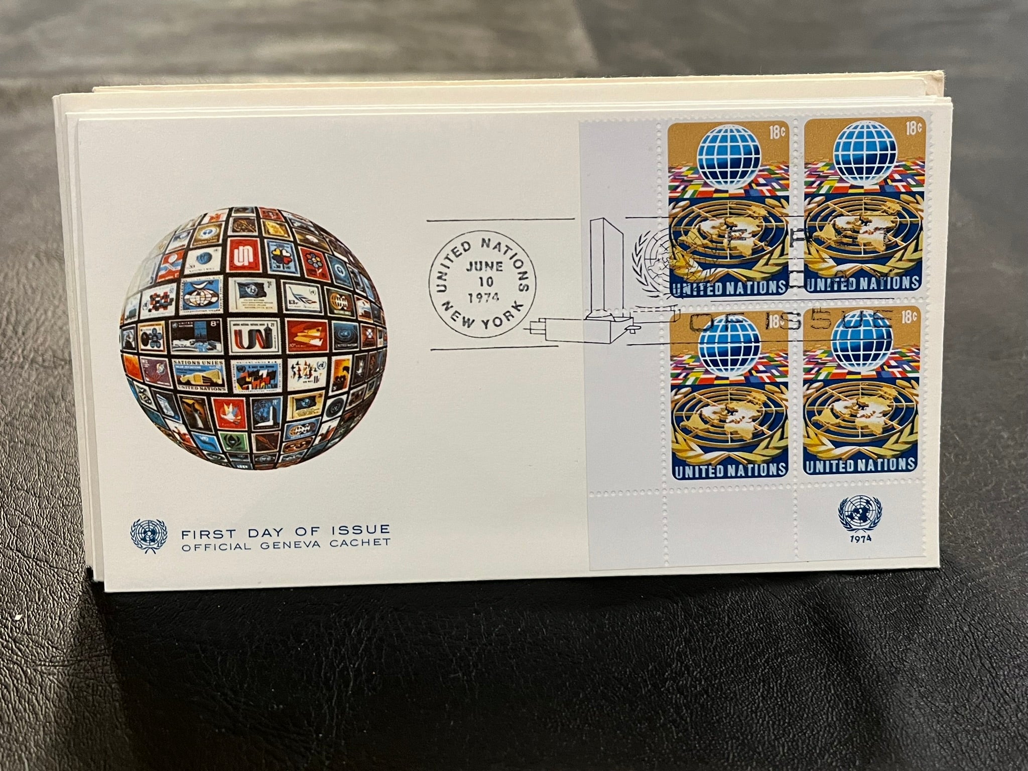 United Nations FDC - 2 – History Bound
