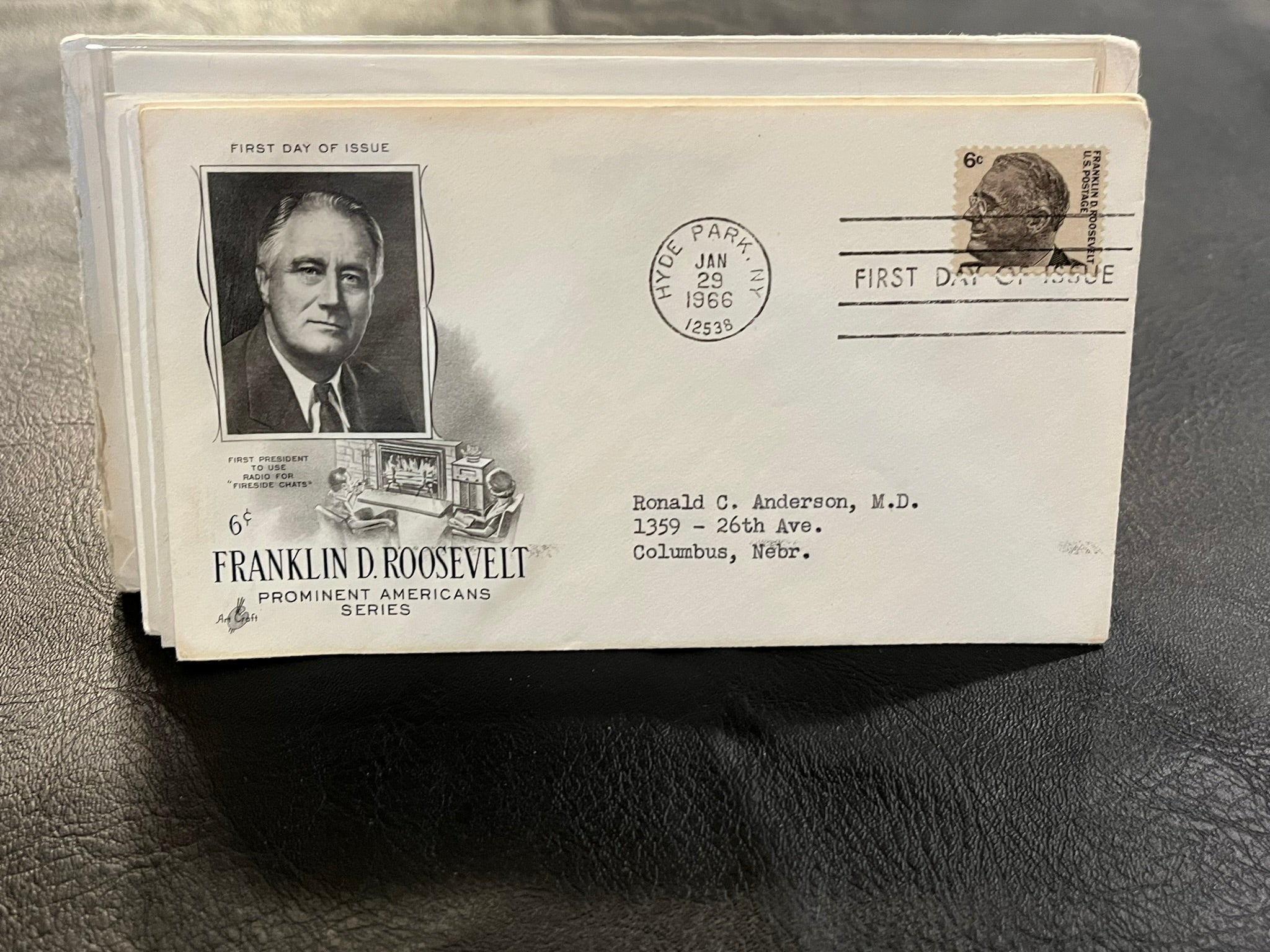 Franklin Roosevelt - Prominent American FDC – History Bound