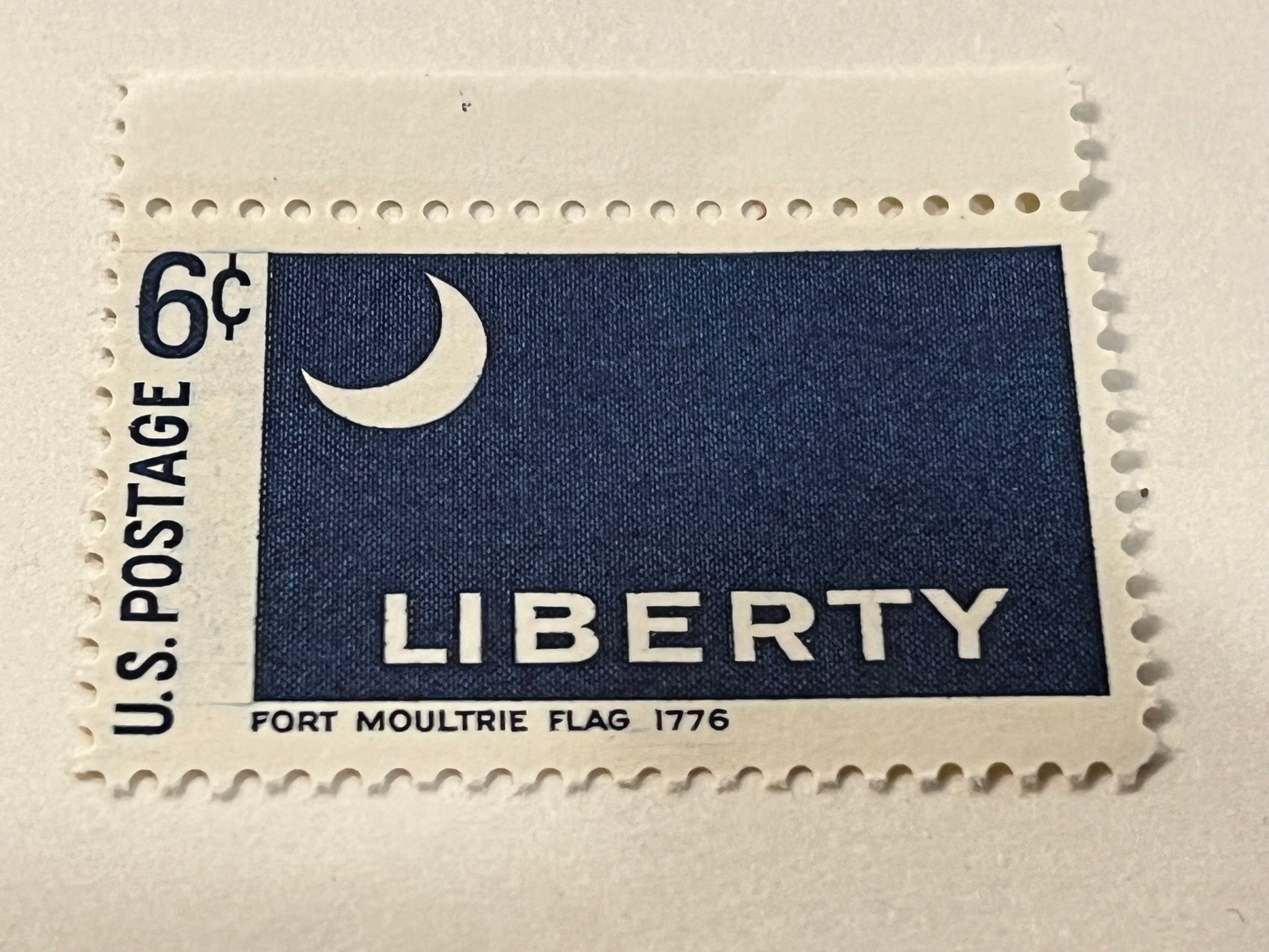 #1345 - 1968 6c Fort Moultrie – History Bound