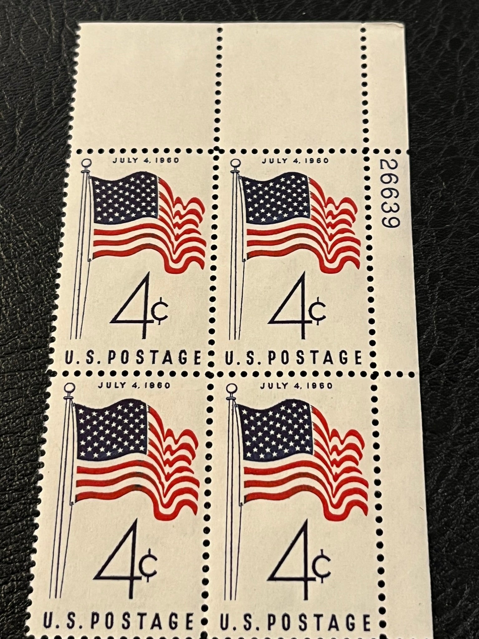 #1153 - 1960 4c 50 Star U.S. Flag – History Bound