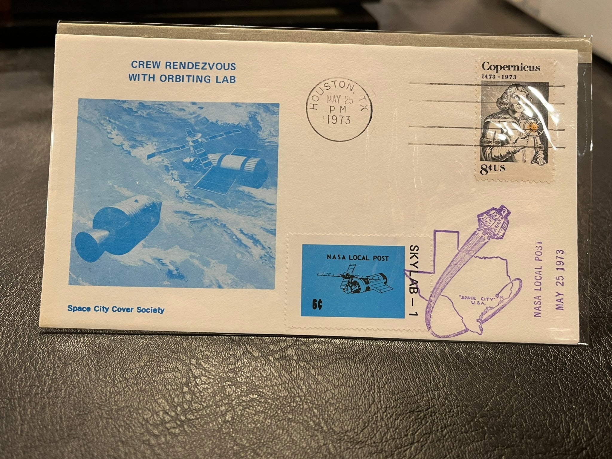 Crew Rondezvous with Orbiting Lab. NASA Post – History Bound