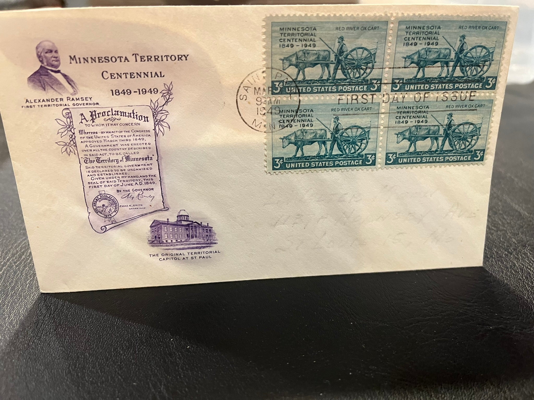 Minnesota Territorial Centennial proclamation – History Bound