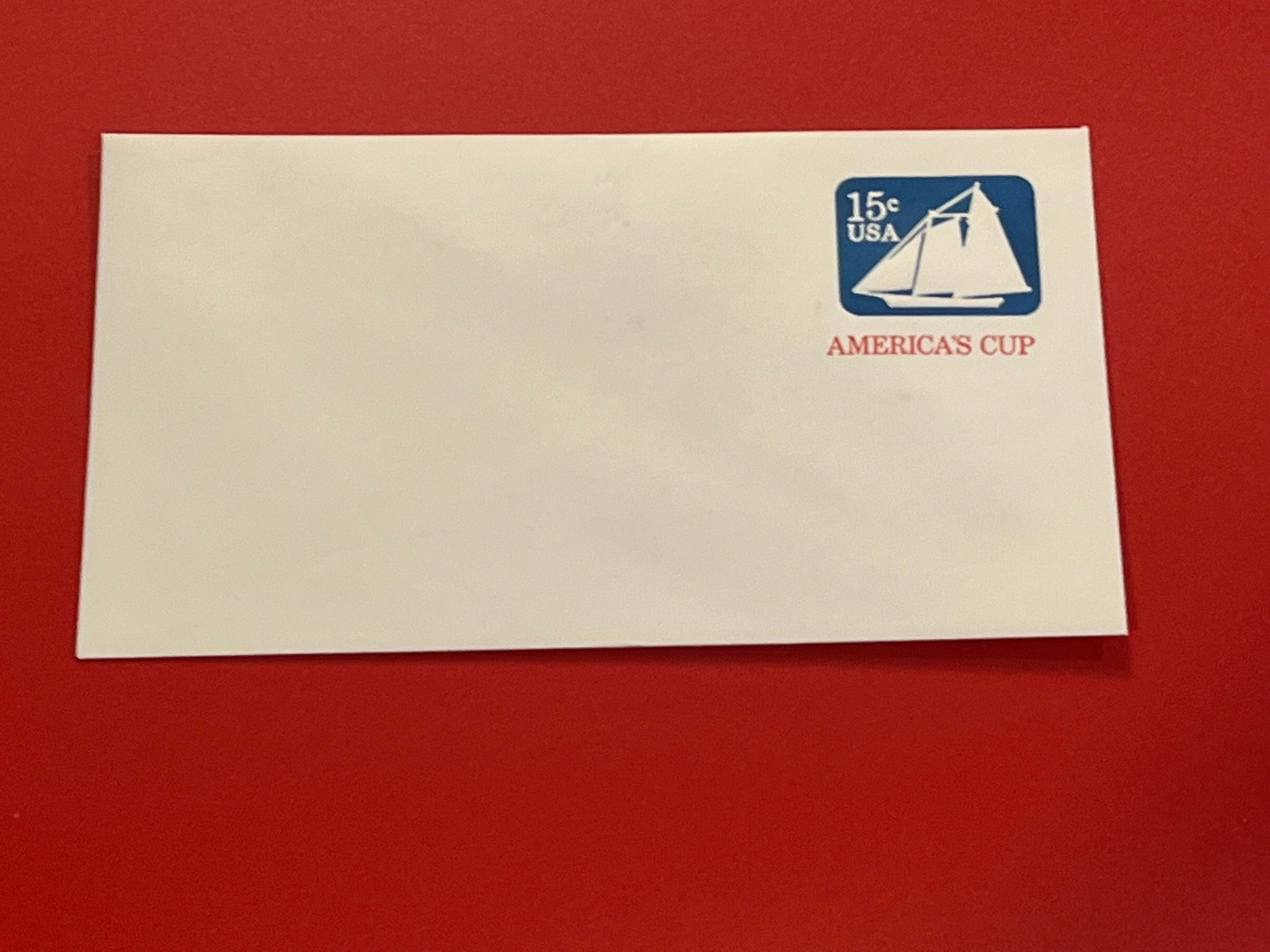 15c Stamped Envelope - America's Cup – History Bound