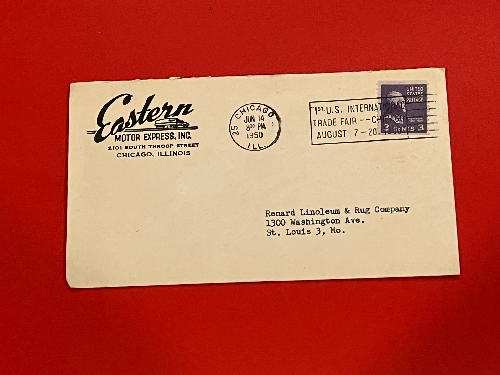 Eastern Motor Express Ad Cachet – History Bound