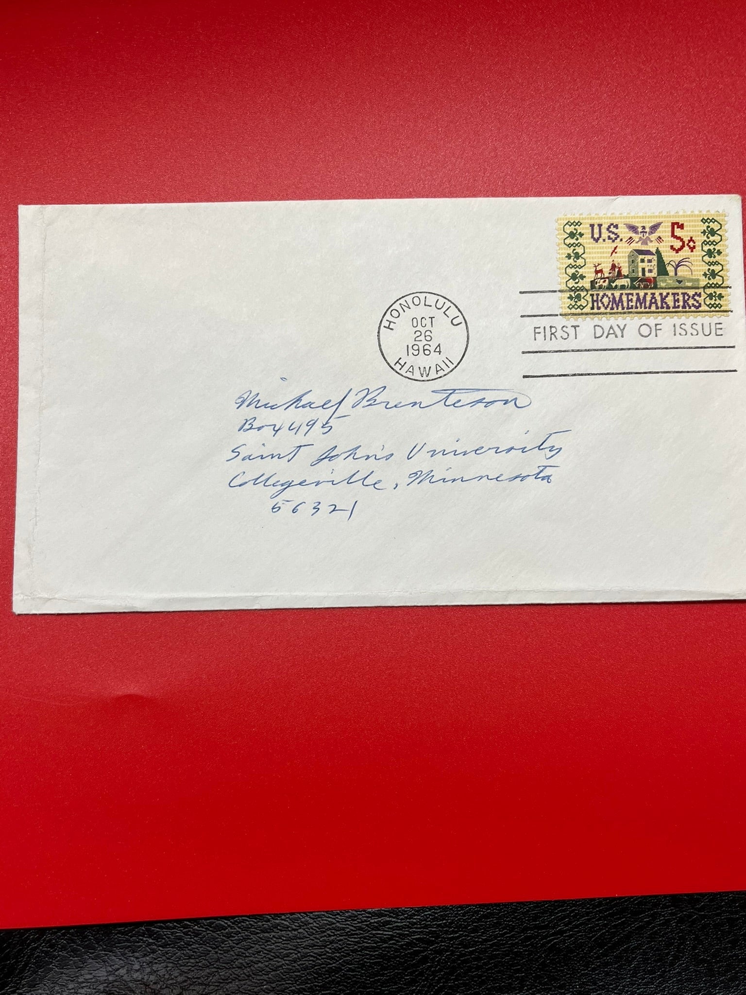 1964 Homemakers FDC – History Bound