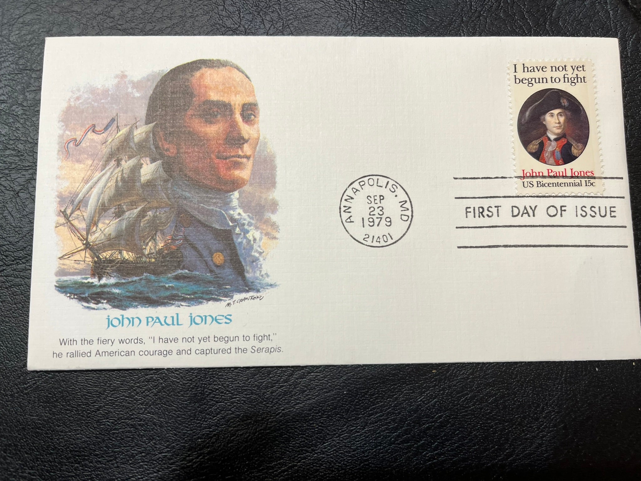 1979 John Paul Jones FDC. – History Bound