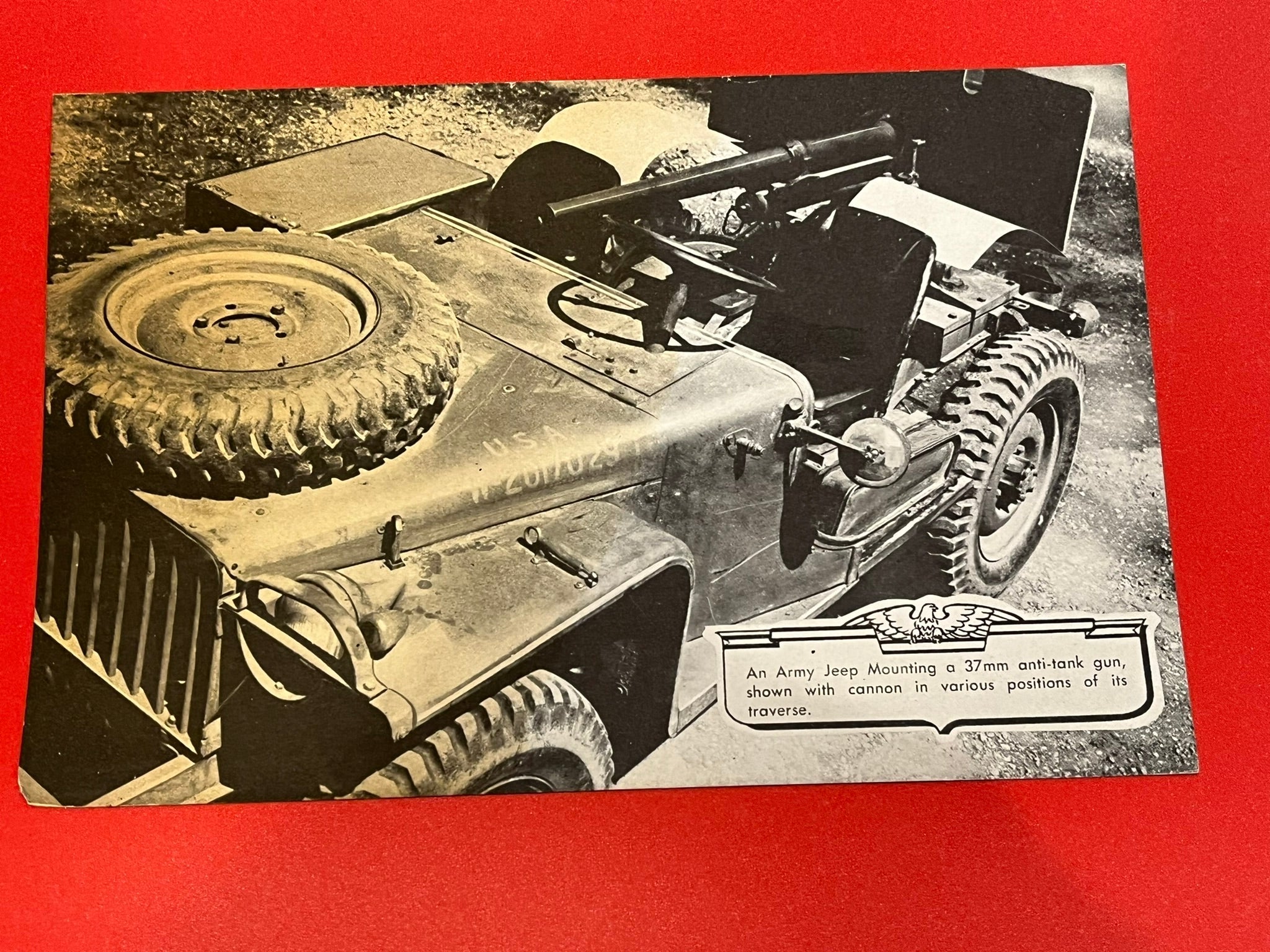 WWII - Army Jeep with 37mm anti-tank gun. – History Bound